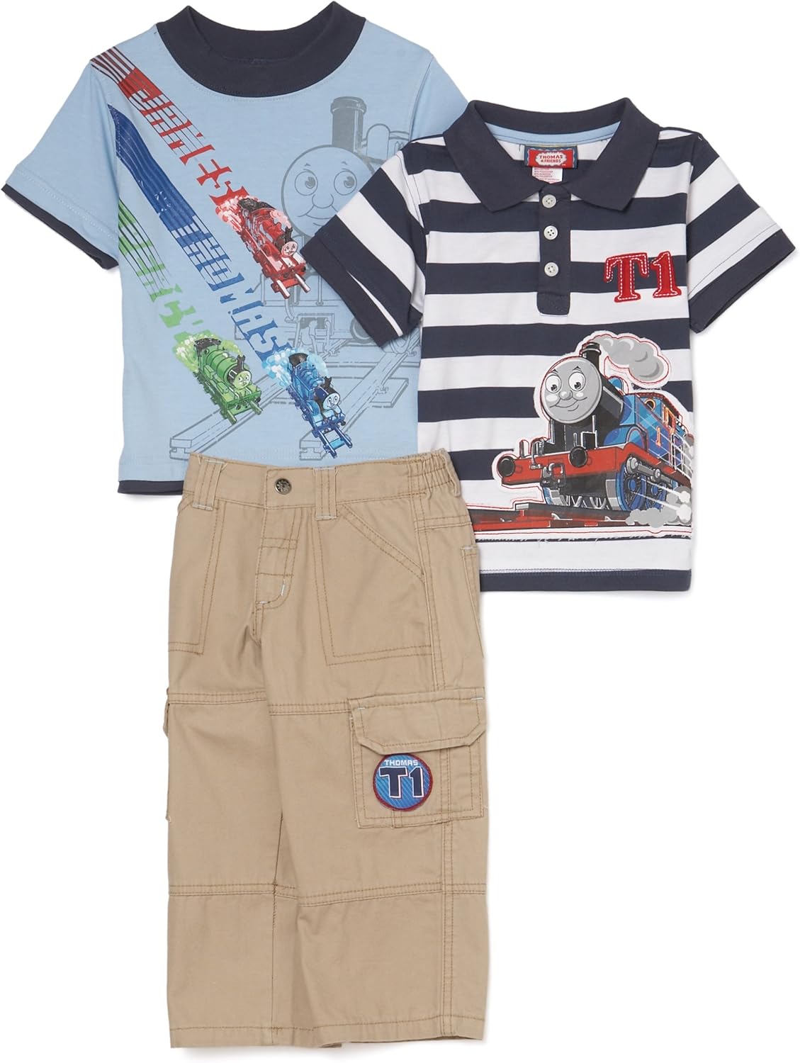 Amazon.com: Thomas the Train Boys' 3 Pc Thomas Pant Set : Clothing ...