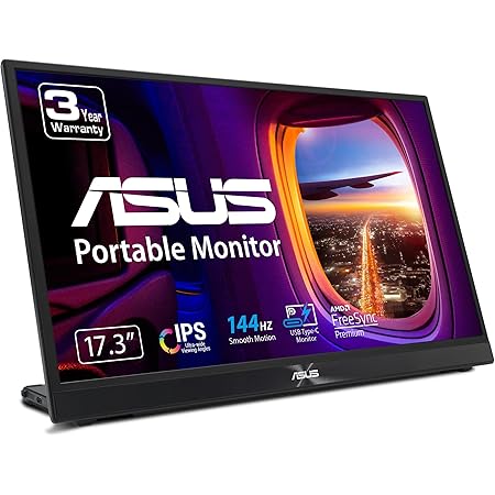 Amazon.com: ASUS ZenScreen 24” 1080P Portable USB Monitor (MB249C ...