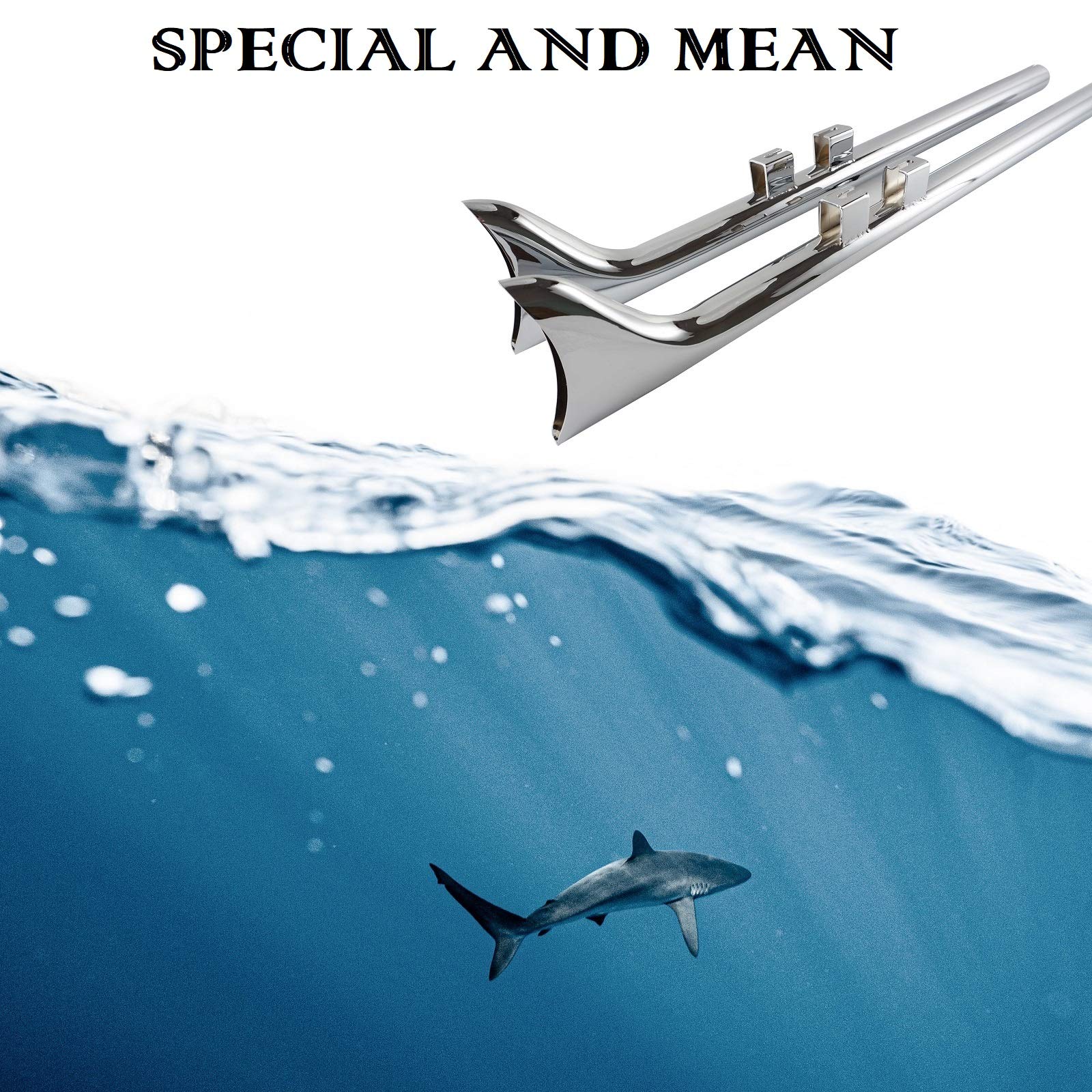 36 Inch Fishtail Exhaust for Harley 1995-2016 Touring Models, Such as ...