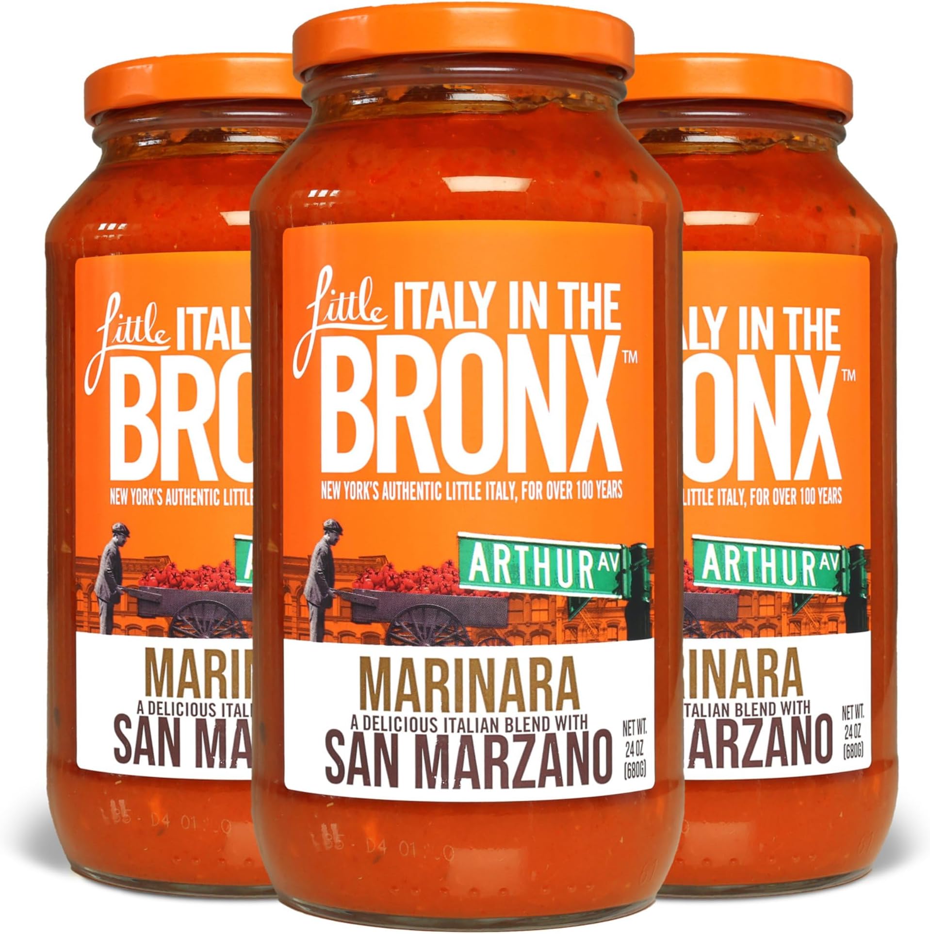 Amazon.com : Lidia's Pasta Sauce, Marinara, 3-Pack, (3) - 25oz Jars ...