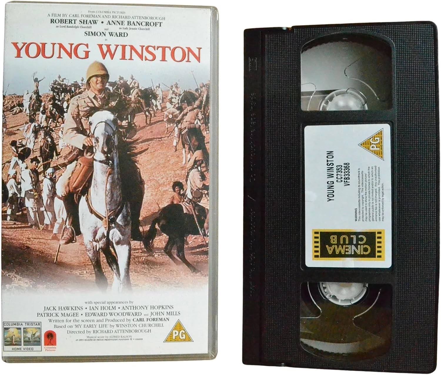 Amazon.co.jp: Young Winston [VHS] [1972] : Robert Shaw: DVD
