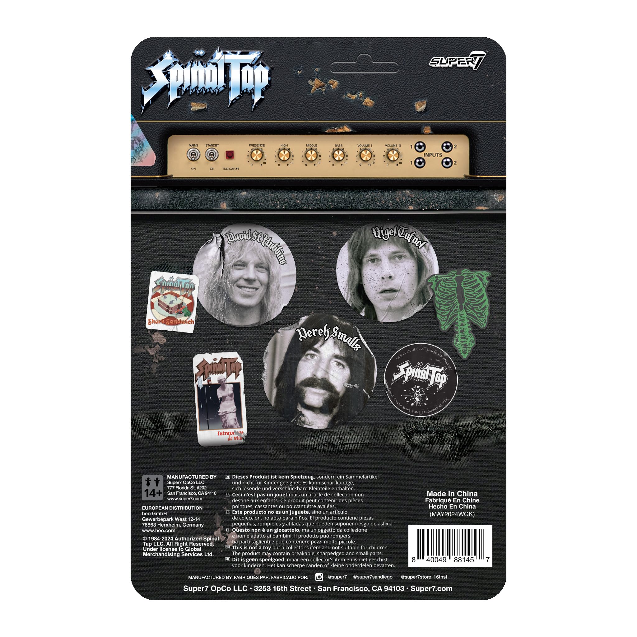 Snapklik.com : Super7 Spinal Tap Nigel Tufnel - 3.75" This Is Spinal ...