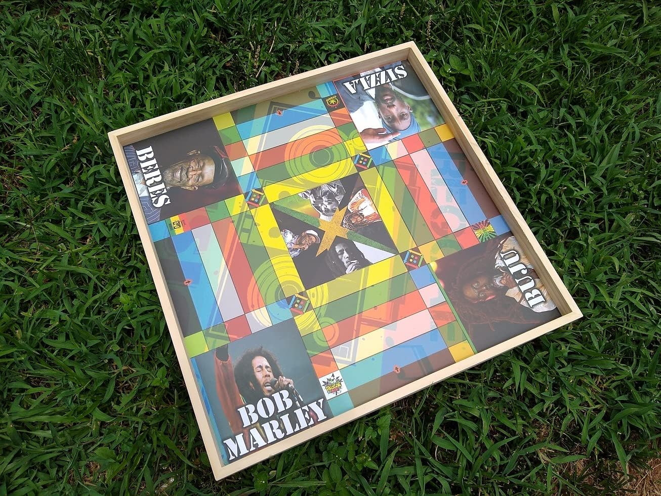 Amazon.com: Jamaican Ludo Reggae Legends Edition v2.0 | 24in x 24in ...