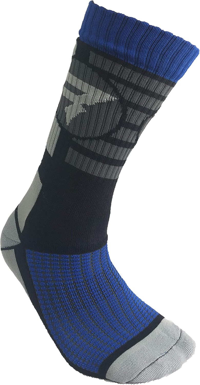 Bates Mens Powersports Performance Socks Large Mens Shoe Size 9-13 1 ...