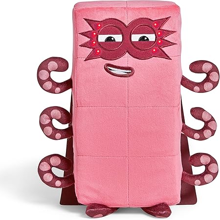 Amazon.com: hand2mind Numberblocks Sing-Along Superhero Octoblock Plush ...