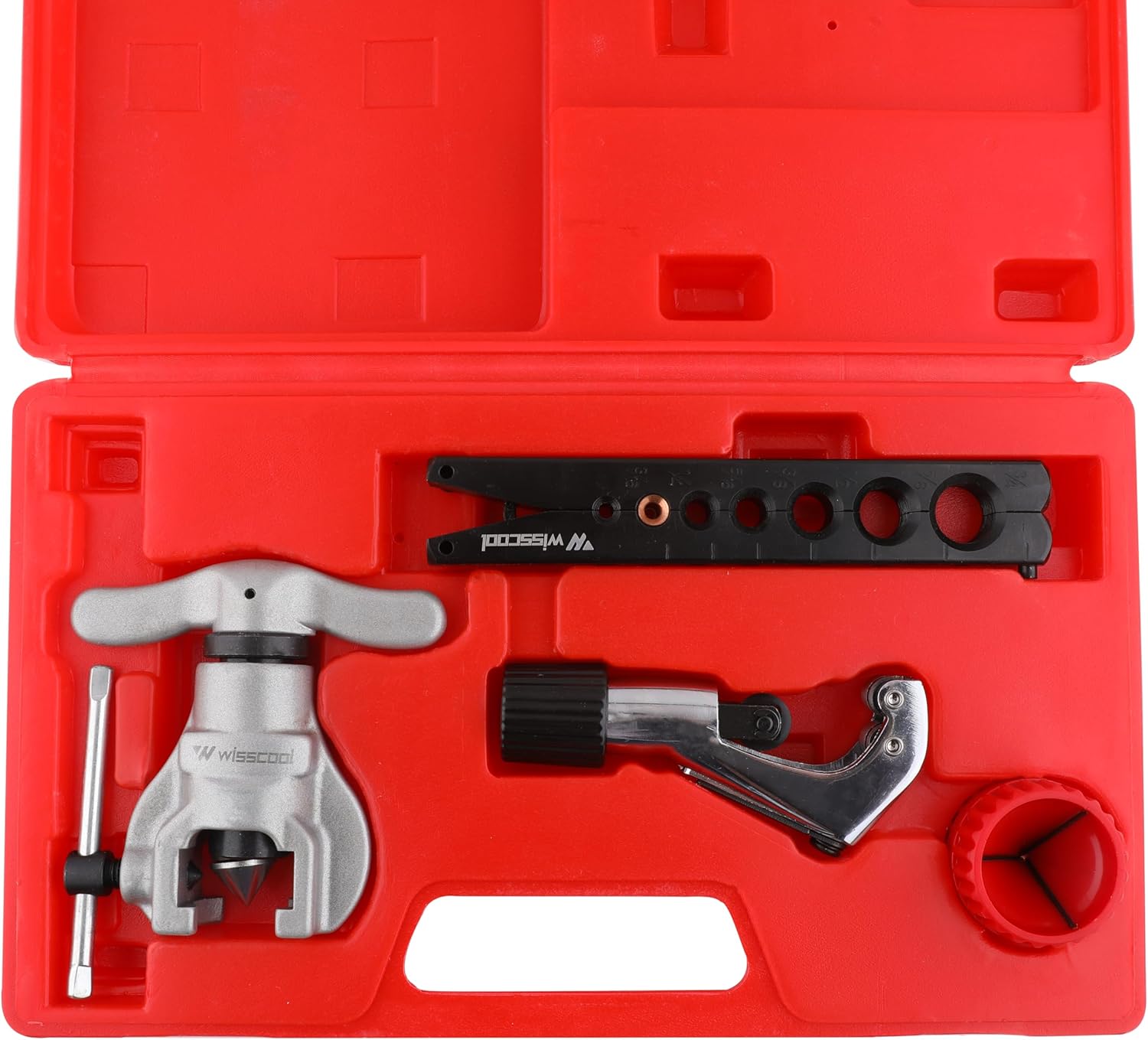 Amazon.com: Wisscool Flaring Tool for 3/16"- 3/4" 45° Heavy Duty ...