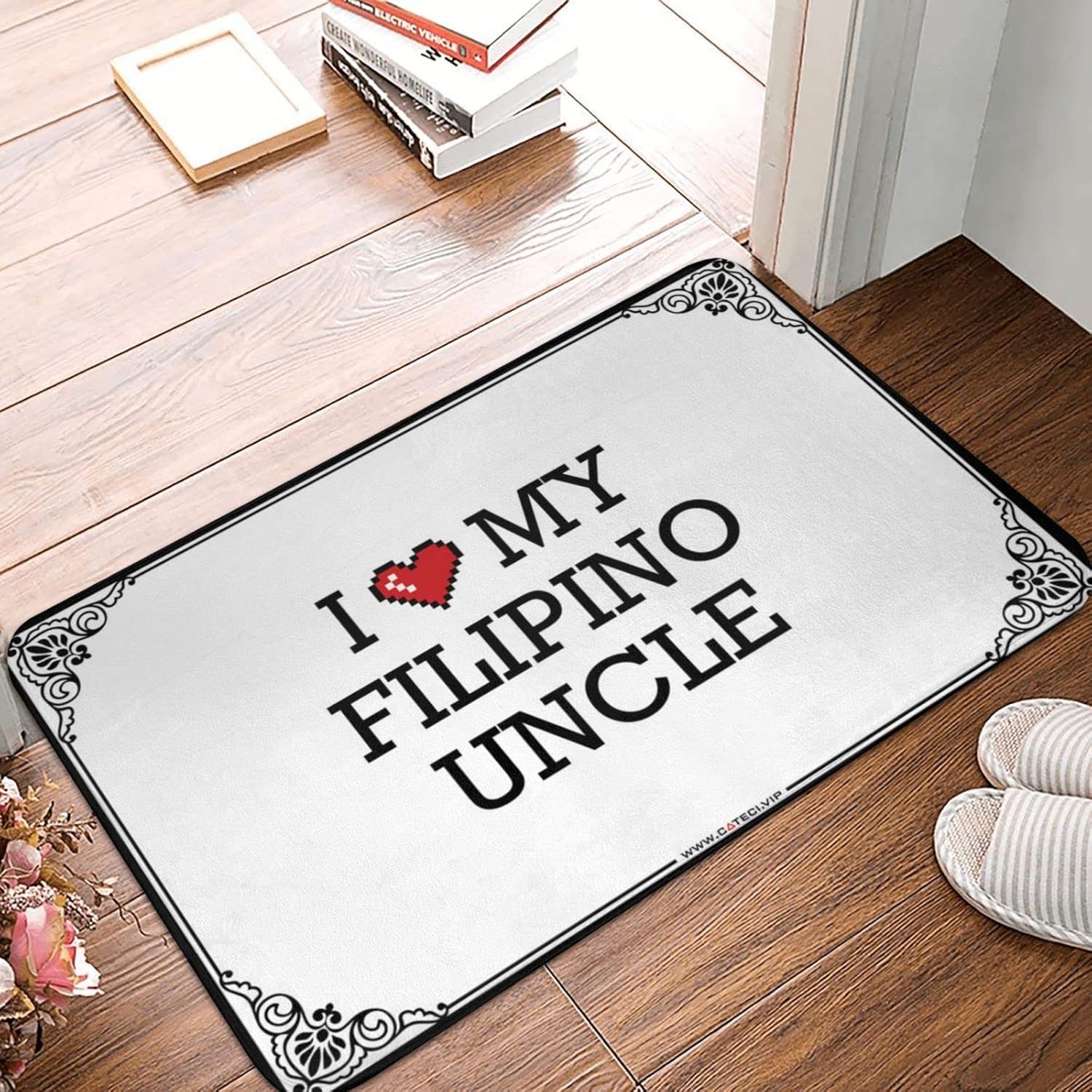 Amazon.com: Inside Door Mats for Front Door I Love My Filipino Uncle ...