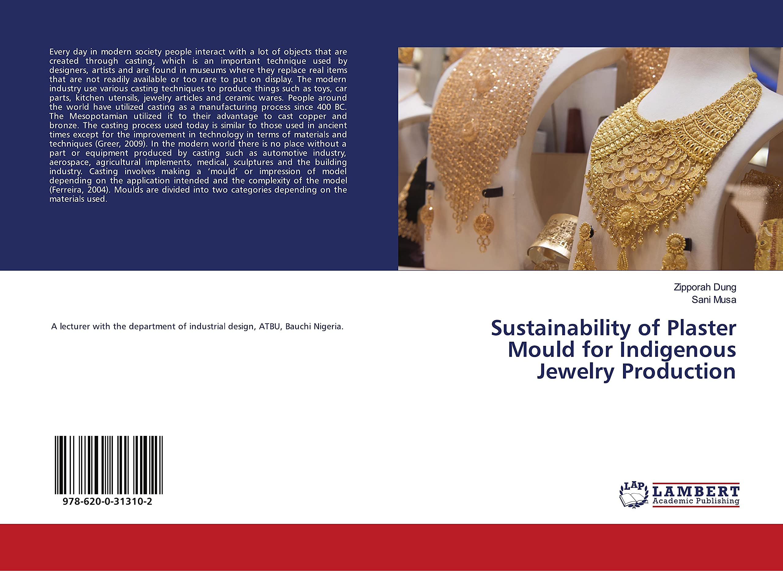 Sustainability of Plaster Mould for Indigenous Jewelry Production ...