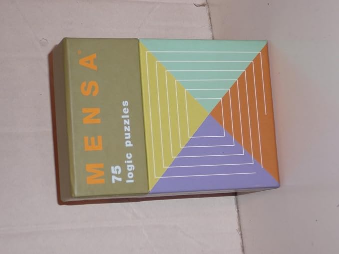 Mensa Logic Puzzles: Chronicle Books Staff: 9780811828192: Amazon.com ...