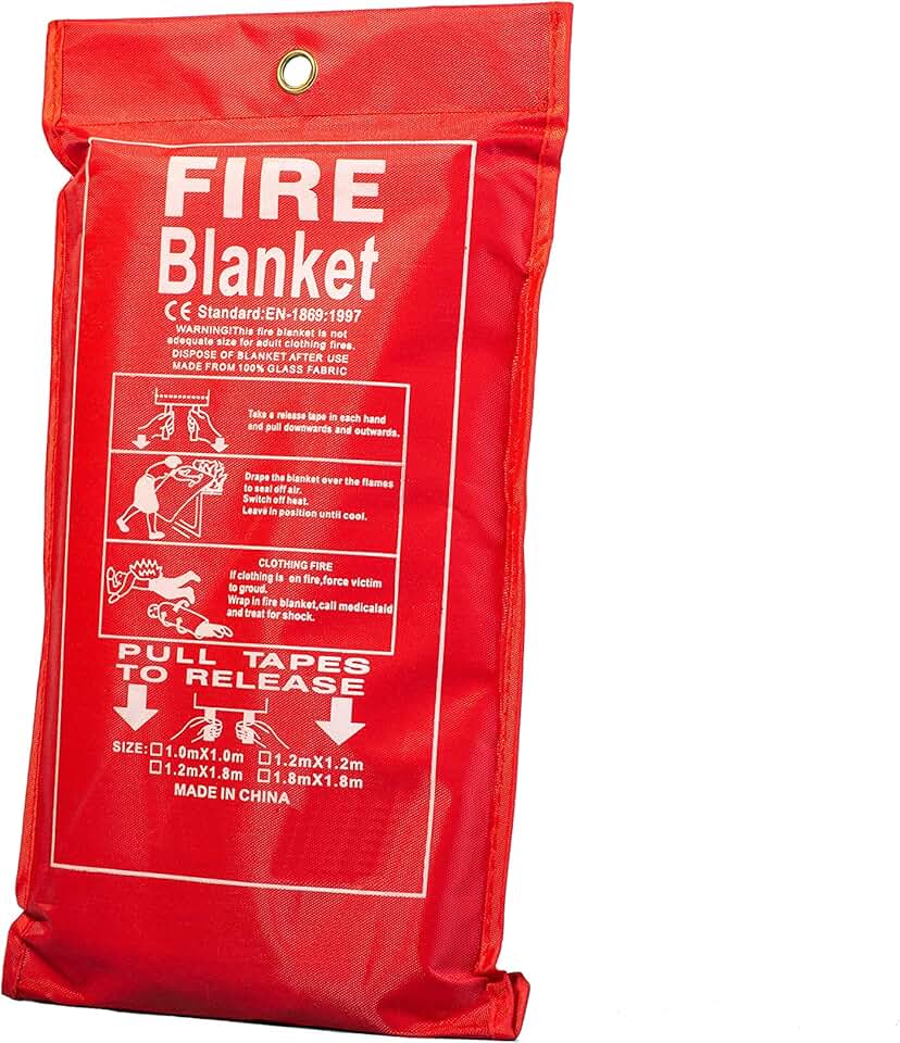 Amazon.co.uk: Fire Blankets - Fire Blankets / Fire Safety: DIY & Tools