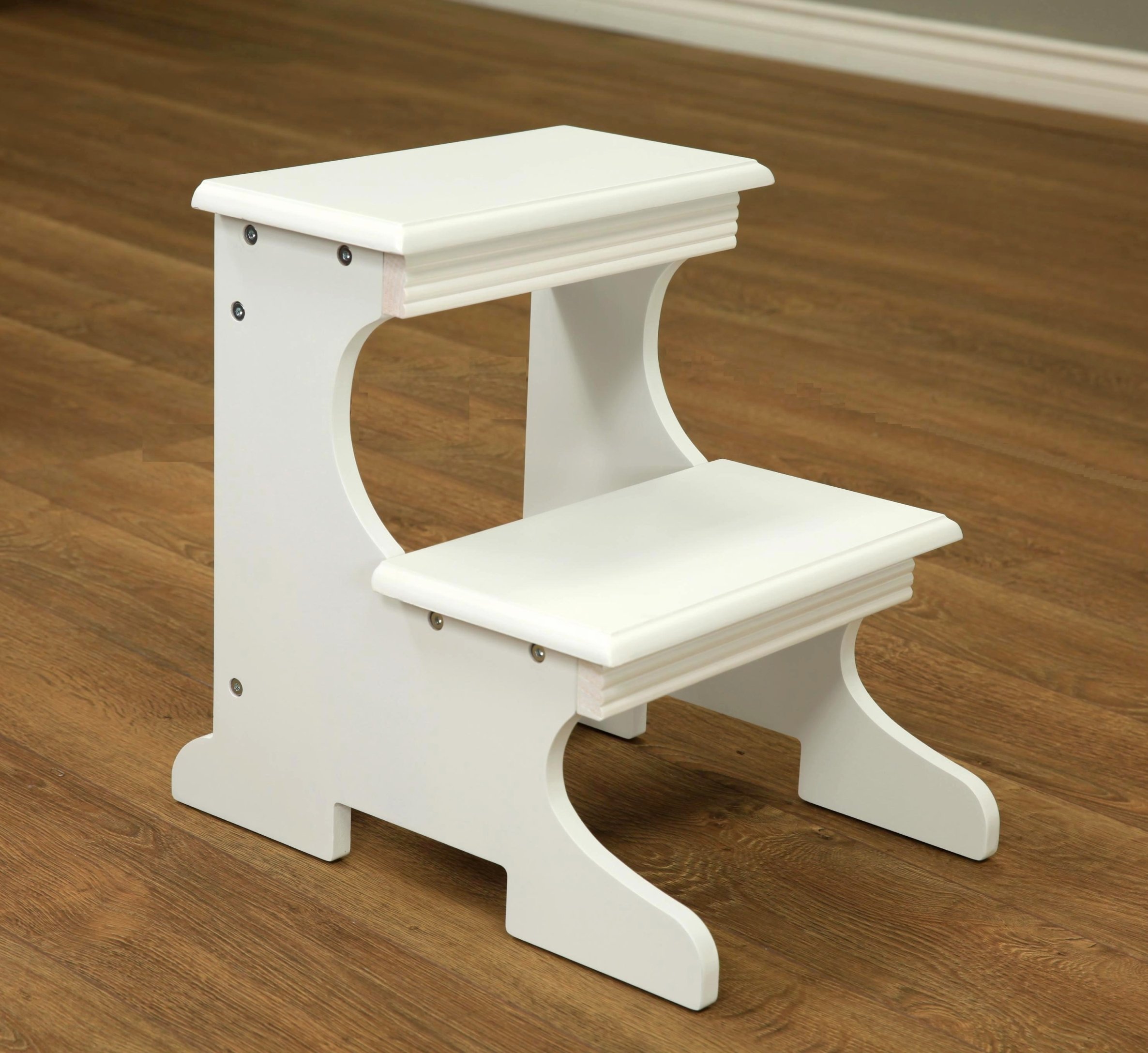 Amazon.com: Frenchi Home Furnishing Step Stool, White : Home & Kitchen