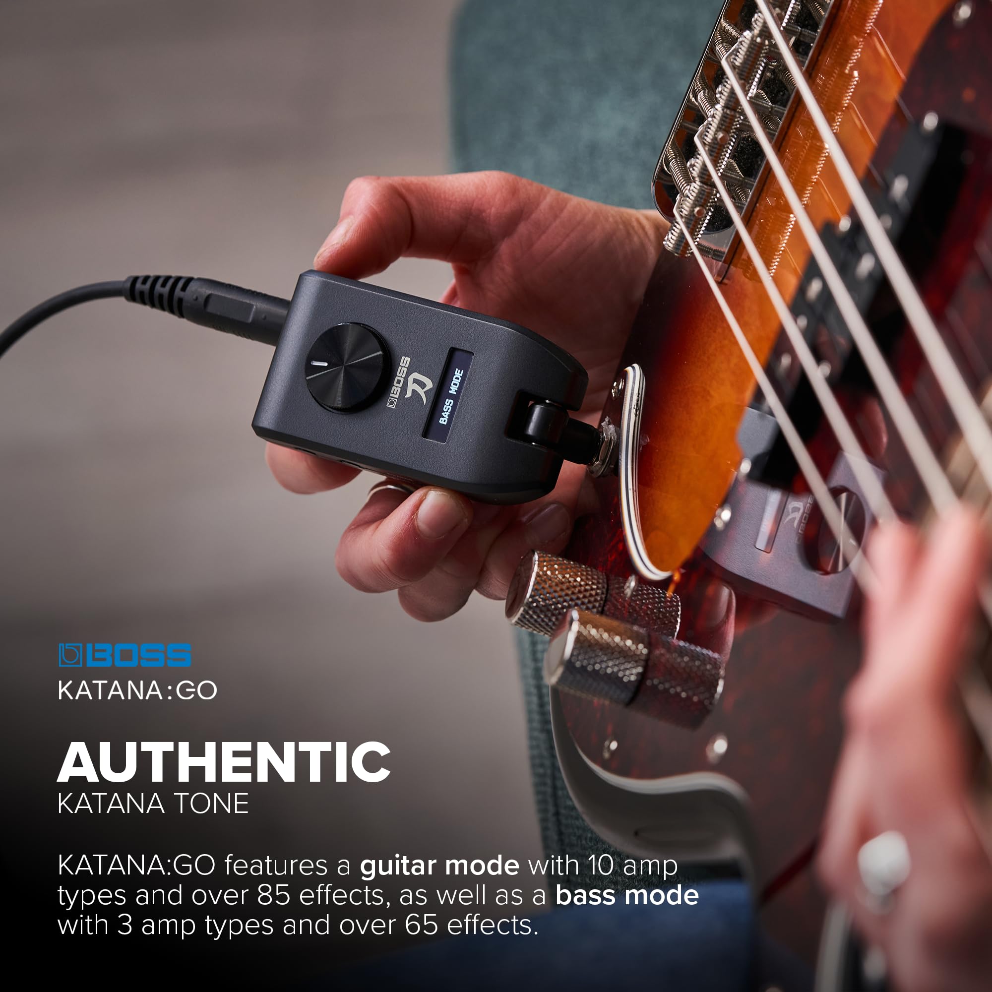 Snapklik.com : Boss Katana:Go Mini Guitar Headphone Amp