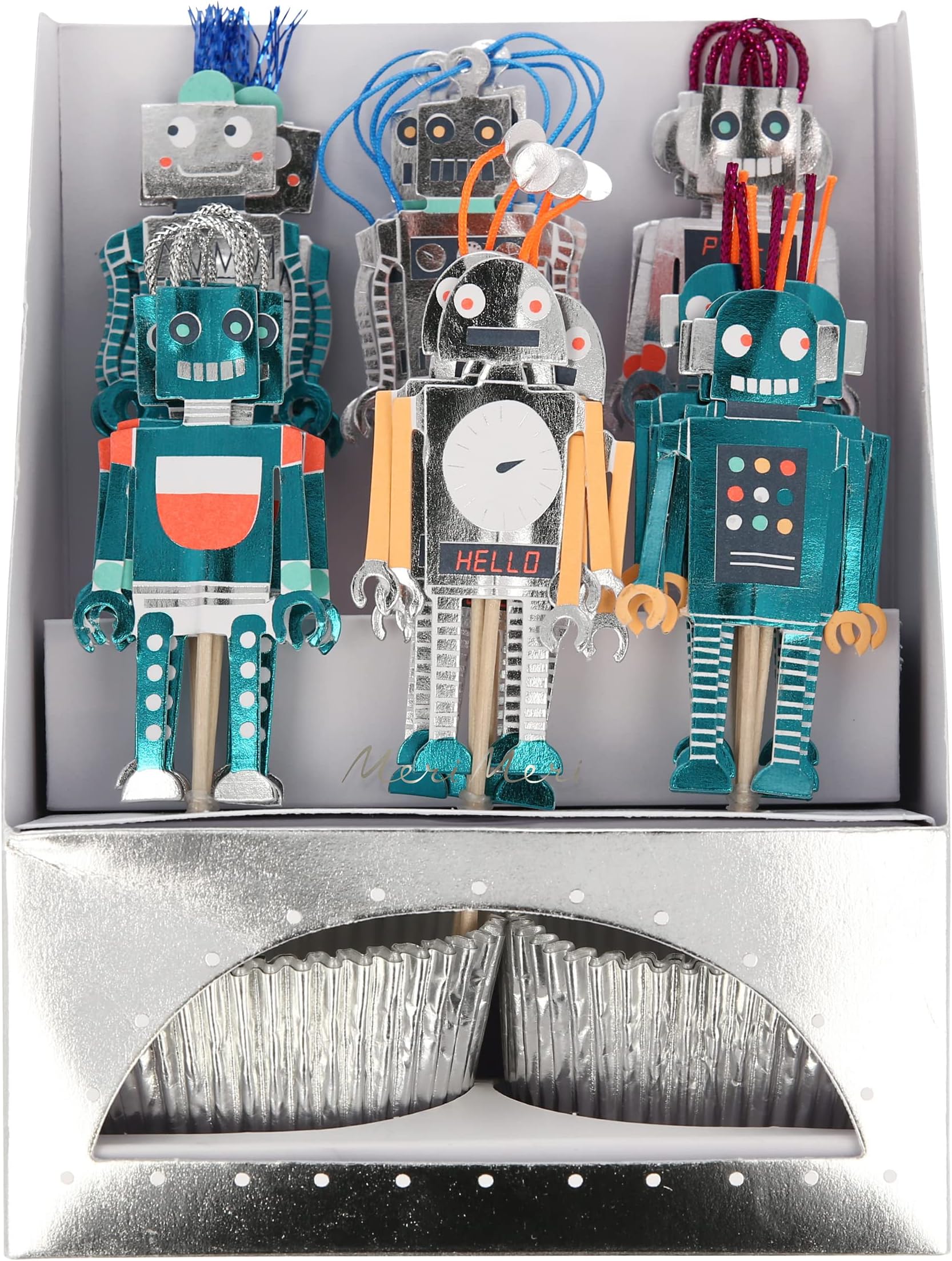 Amazon.com: Meri Meri Circus Cupcake Kit (Pack of 24): Home & Kitchen