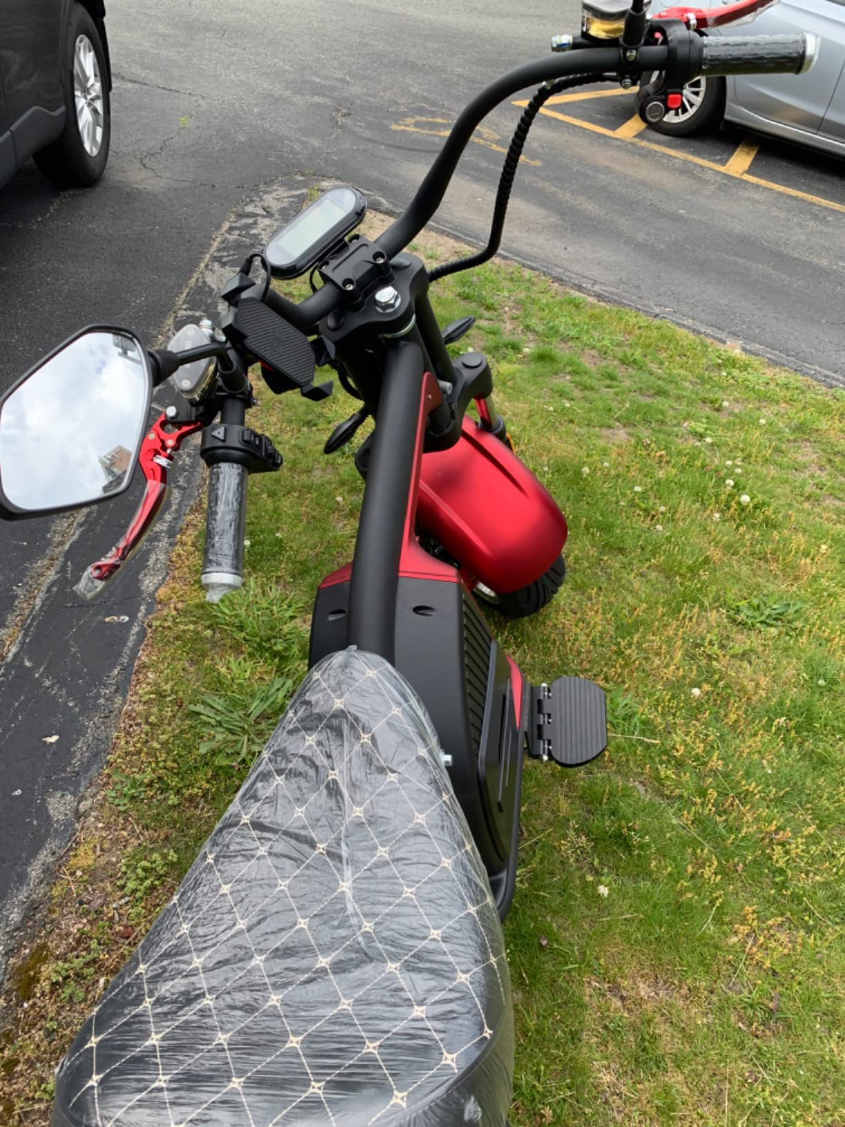 $92/mo - Finance Eahora DOT Approved M8 2000W 37MPH Electric Motorcycle ...