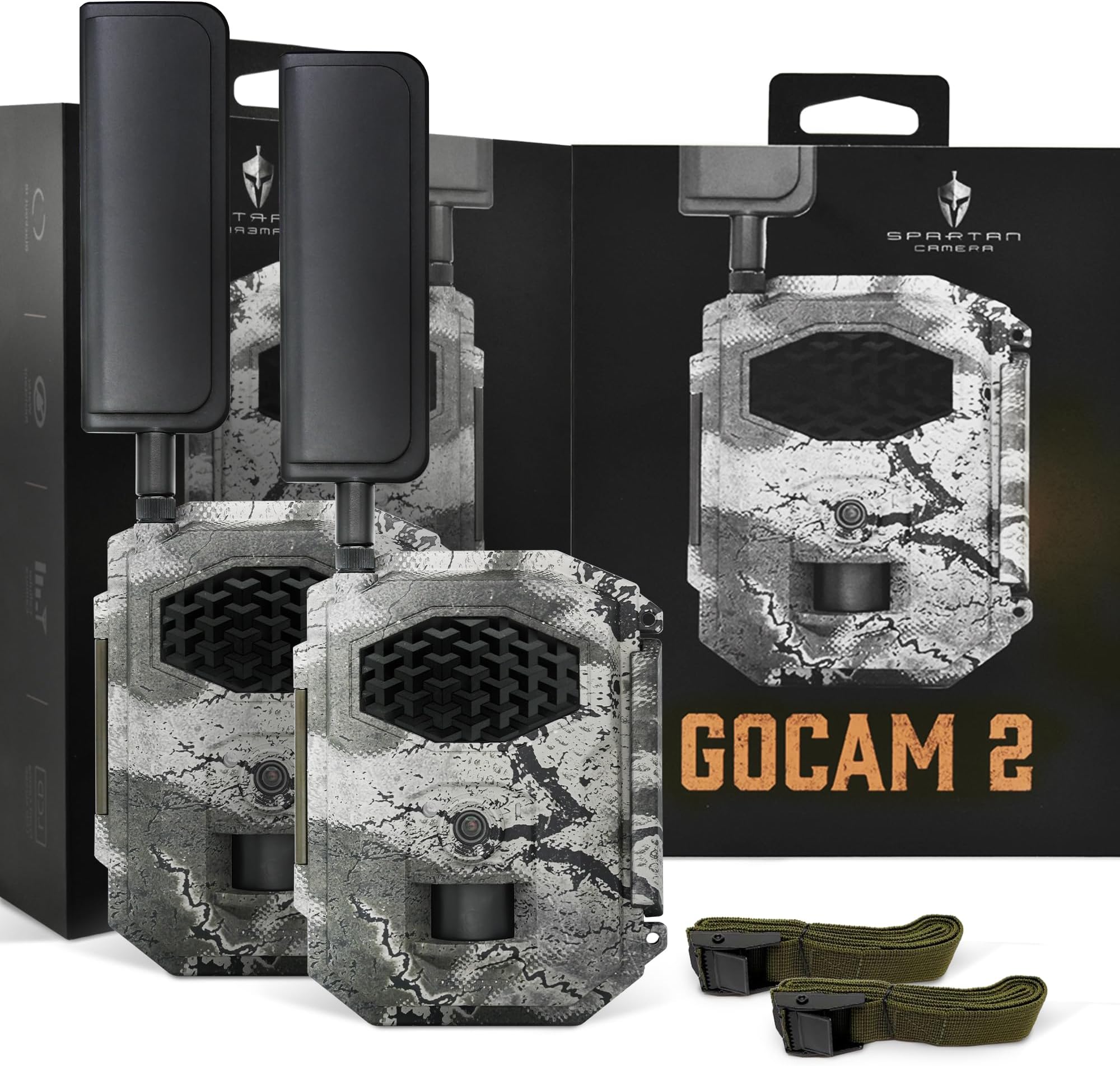 Amazon.com: Spartan Camera 2025 Upgrade 2 Pack GoCam2 Cellular APP Control Trail Camera, 4G LTE ...