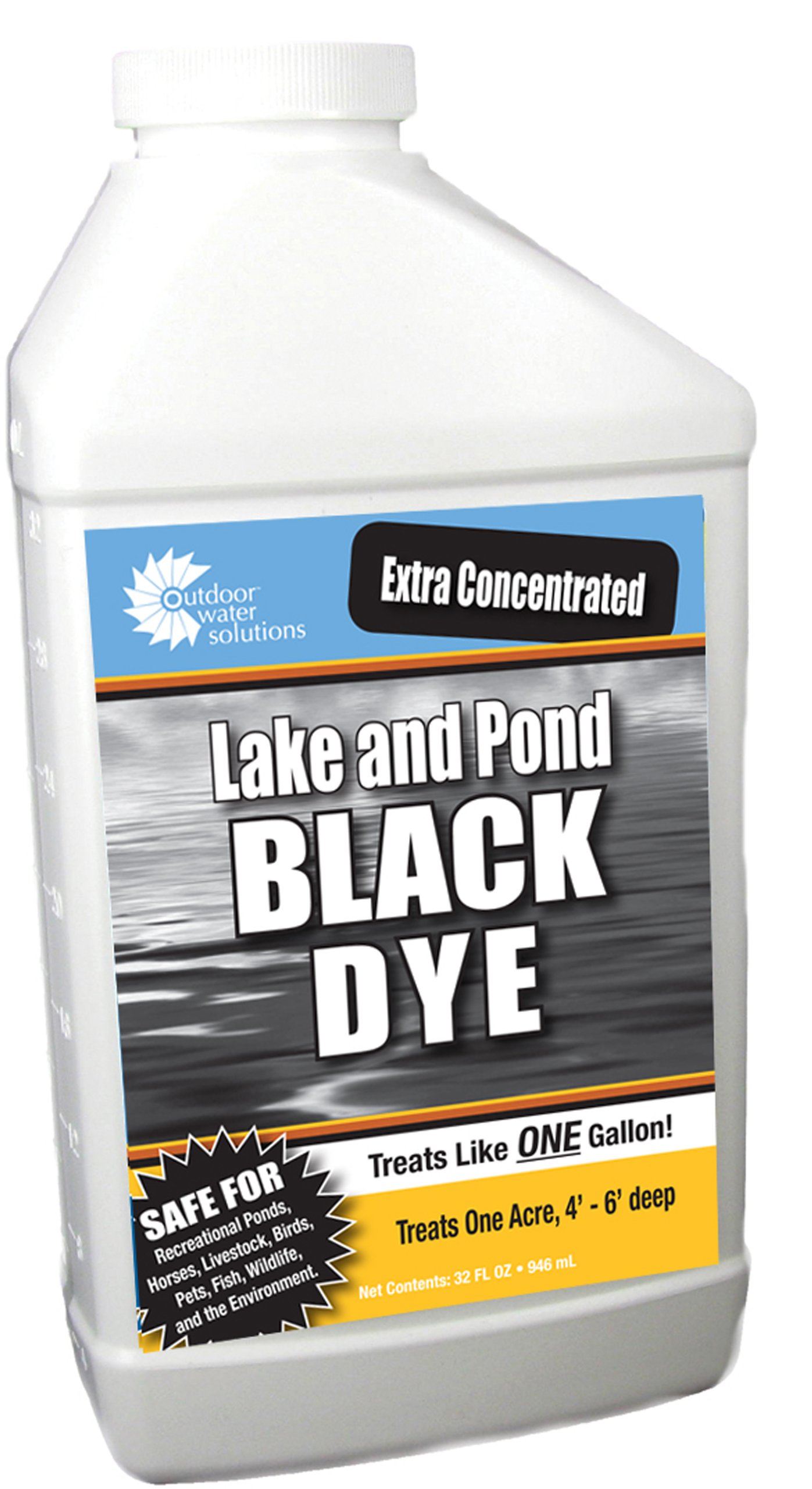 Amazon.com : Outdoor Water Solutions Lake and Pond Dye | Easy to Apply ...