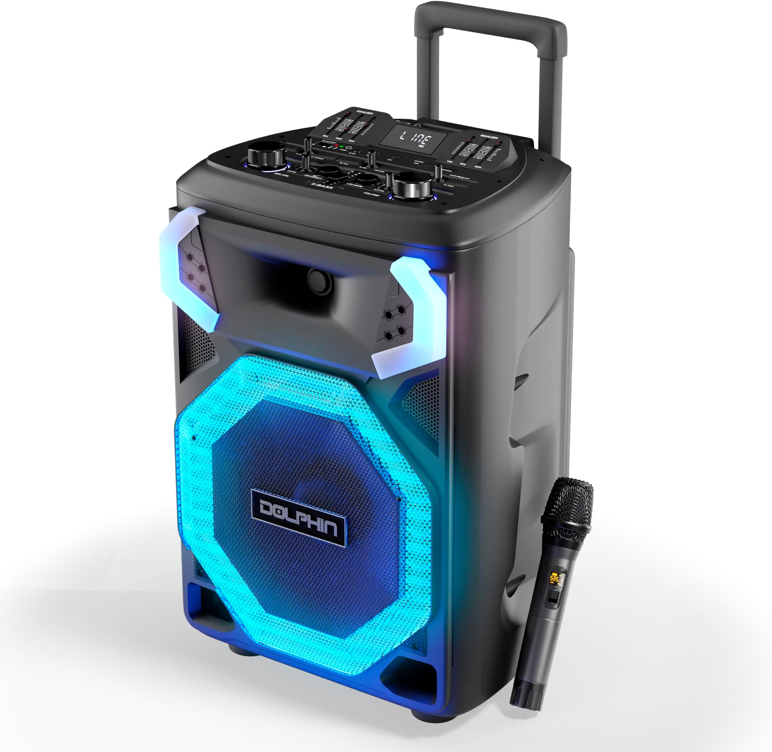 Amazon.com: Dolphin SP-3112RBT High Powered Portable Bluetooth Speaker ...