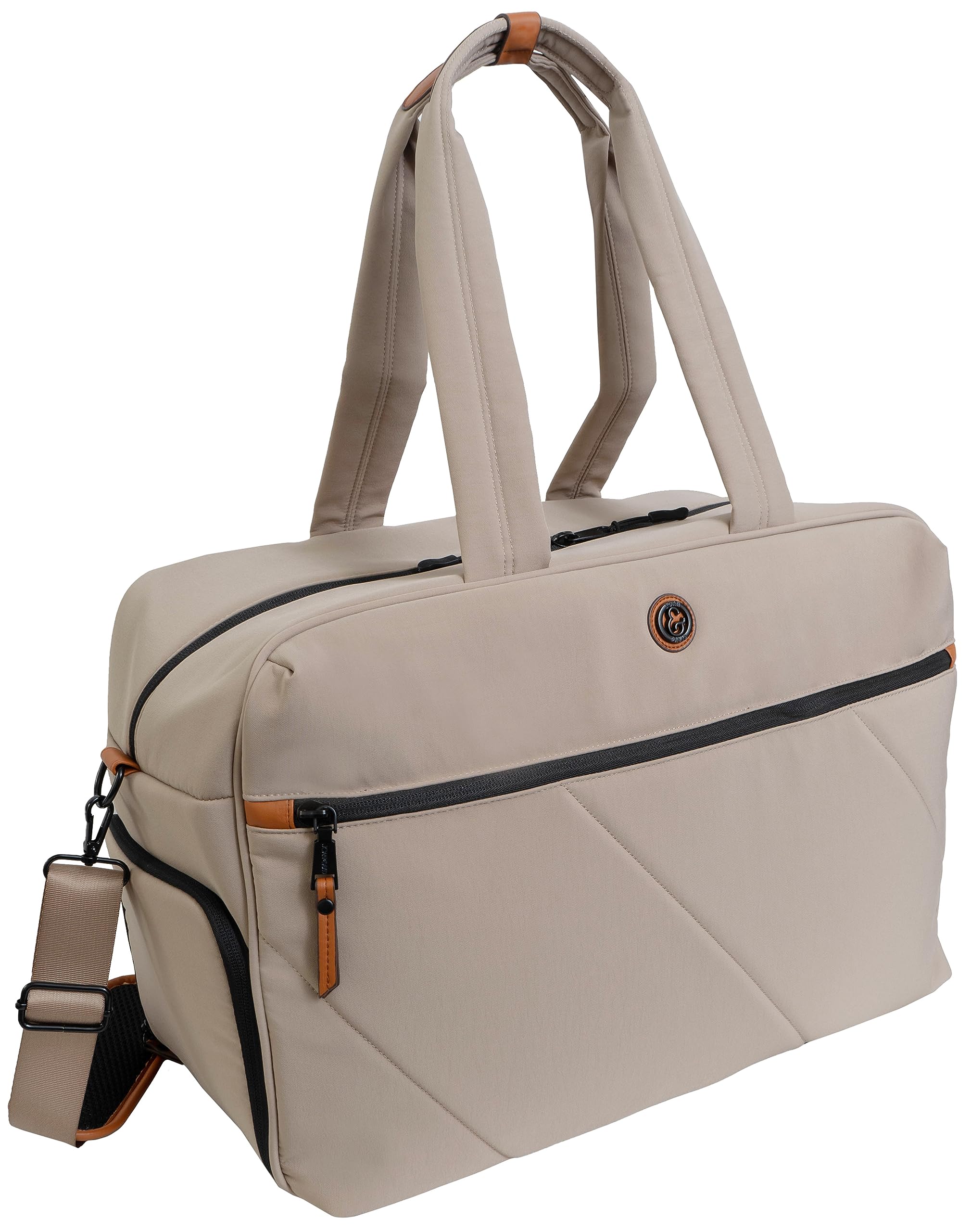 Amazon.com: Joan & David 18" Travel Weekender Overnight Gym Duffel Bag ...