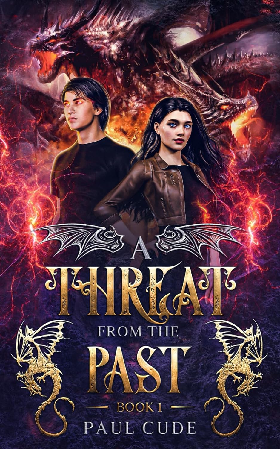 A Threat from the Past (The White Dragon Saga): Cude, Paul ...