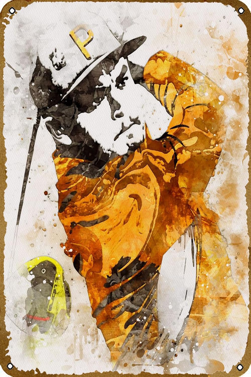 Amazon.com : Rickie Fowler Poster Retro Metal Tin Sign Wall Home Wall ...
