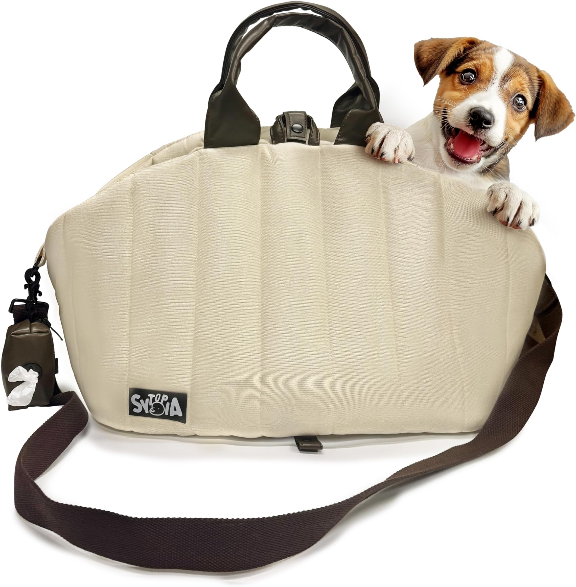 Amazon.com: HDP Paw Style Small Pet Carrier Color:Beige Size:Medium ...