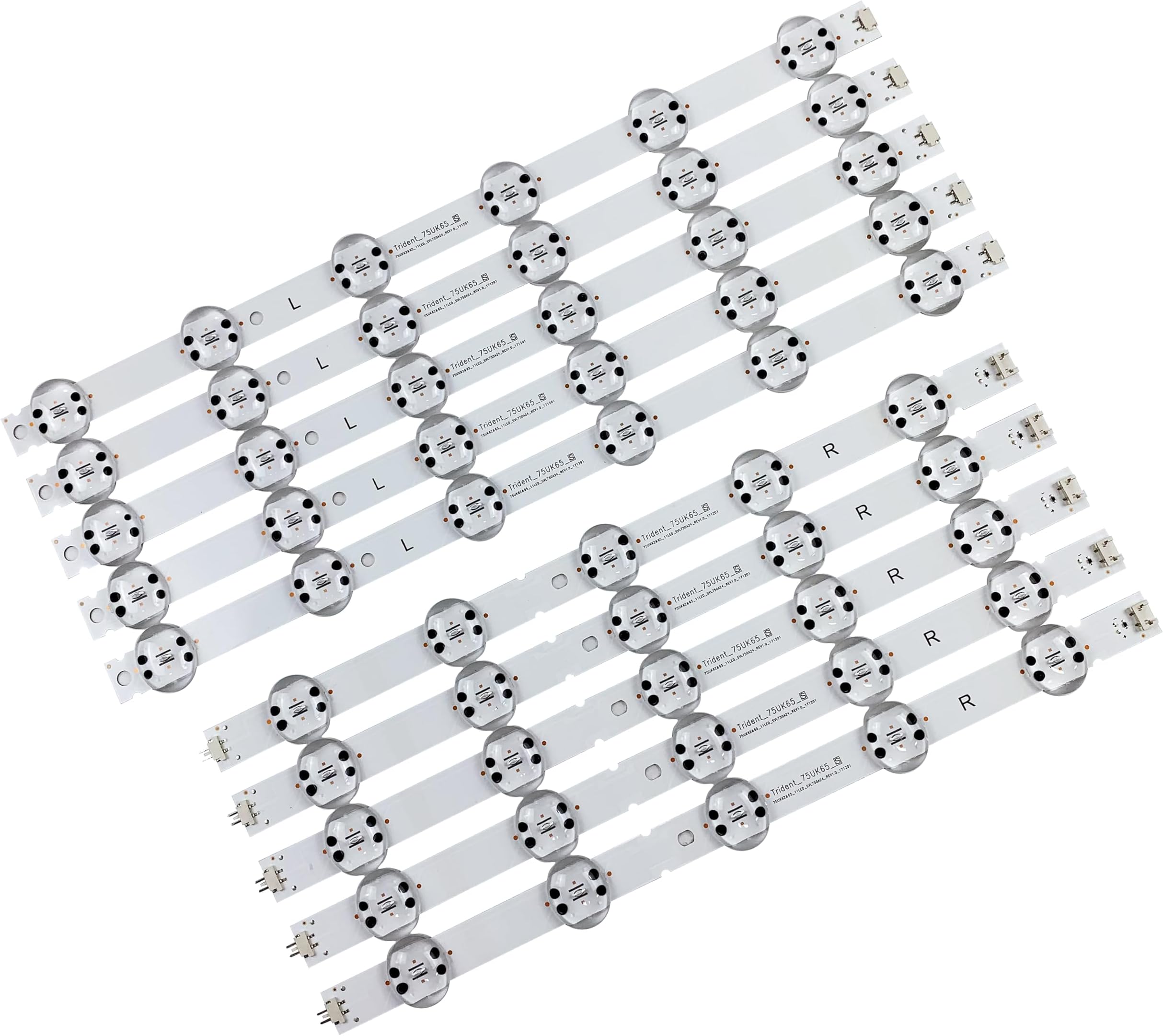 Amazon.com: PANMILED 5 Pieces LED Backlight Strips for LG 75'' TV ...