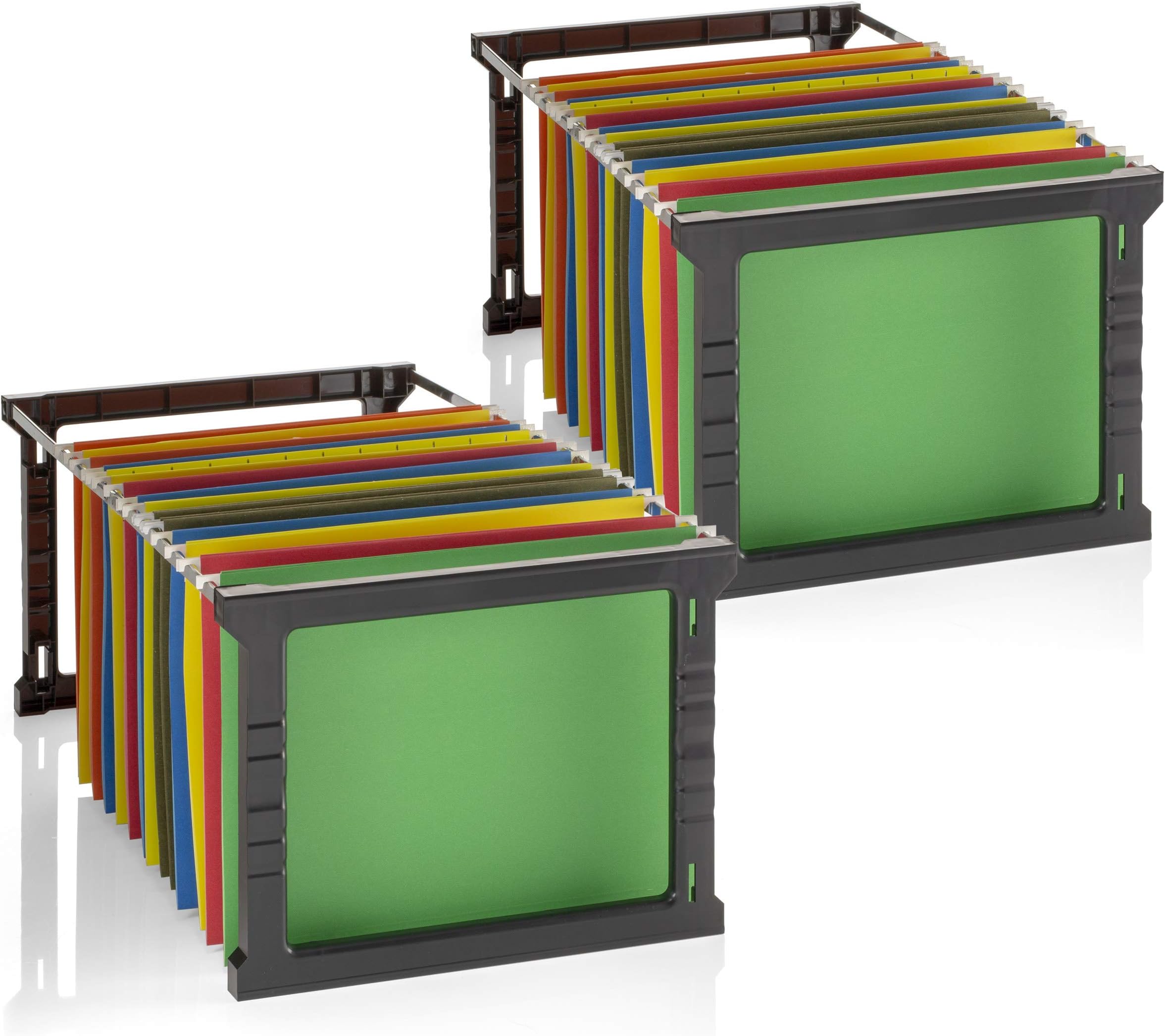 Amazon.com : Officemate Plastic Hanging File Frames, Letter and Legal ...