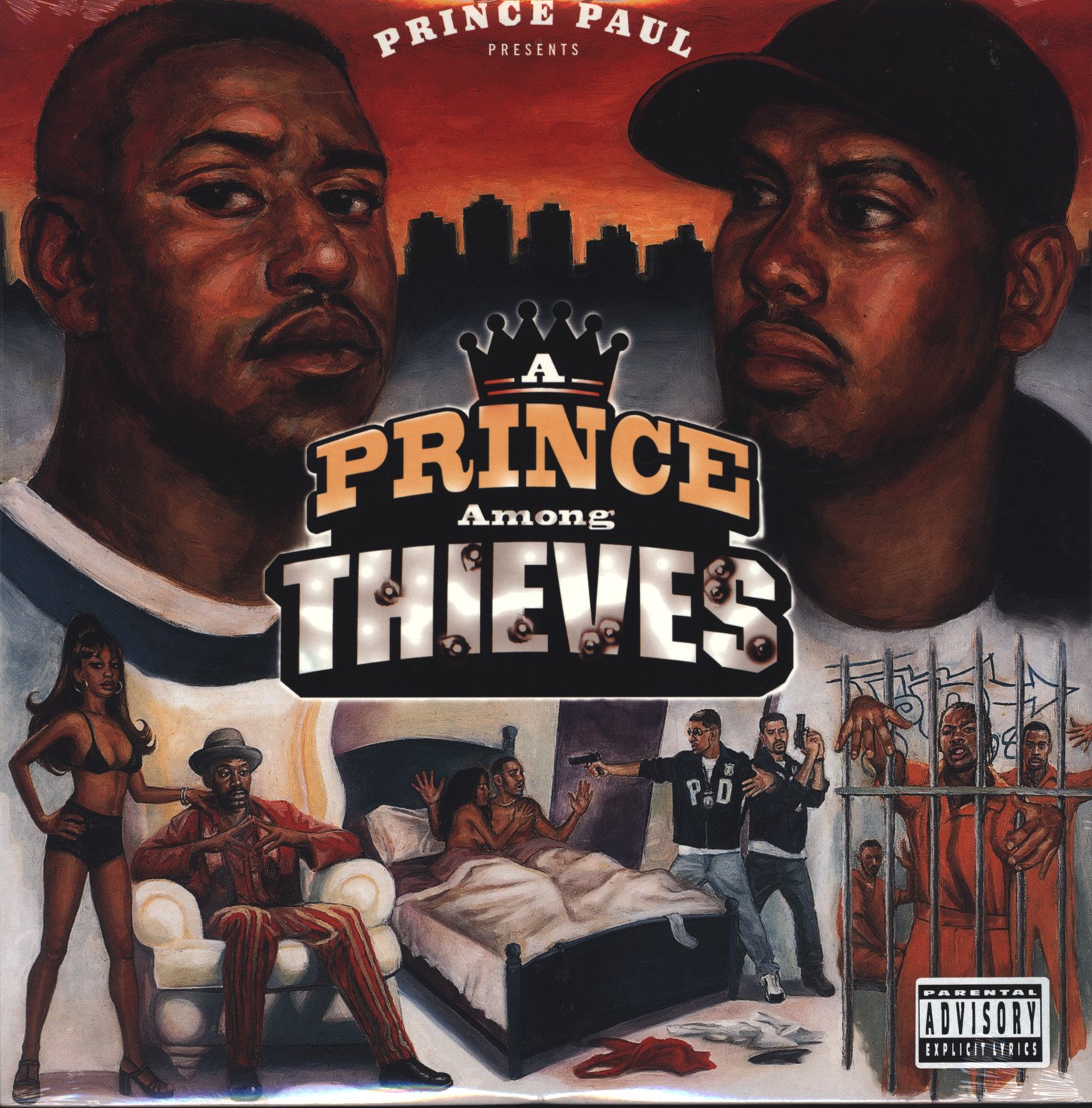 Prince Paul - A Prince Among Thieves (Orange & Yellow Splatter Vinyl ...