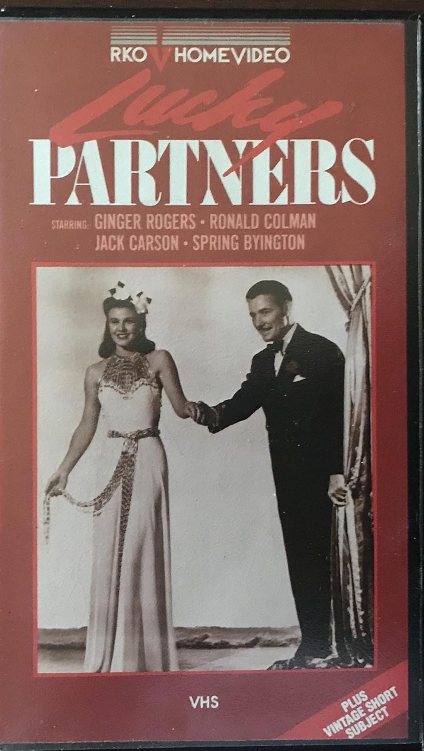 Amazon.com: Lucky Partners [VHS] : Ronald Colman, Ginger Rogers, Jack ...