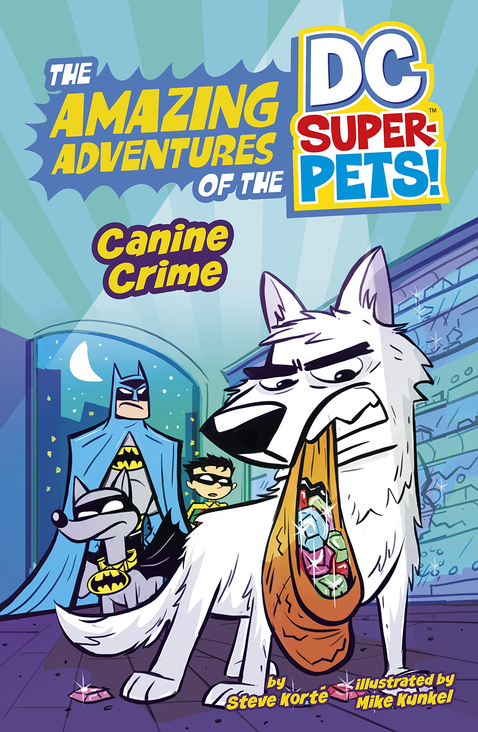 Amazon.com: Canine Crime (Amazing Adventures of the Dc Super-pets) (The ...