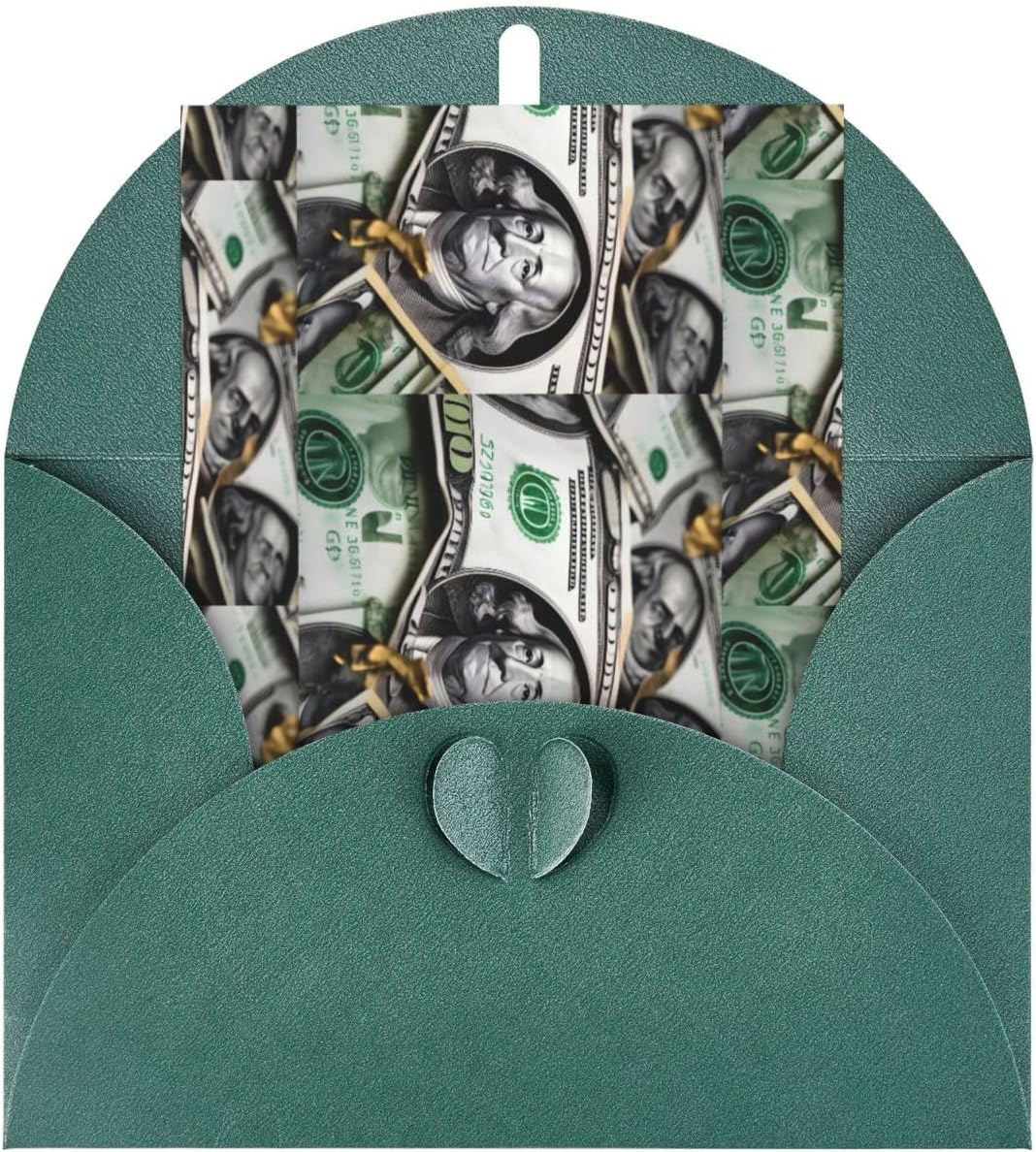 Amazon.com : JxWCher Funny Greetings Card Banknote Patterns Romantic ...