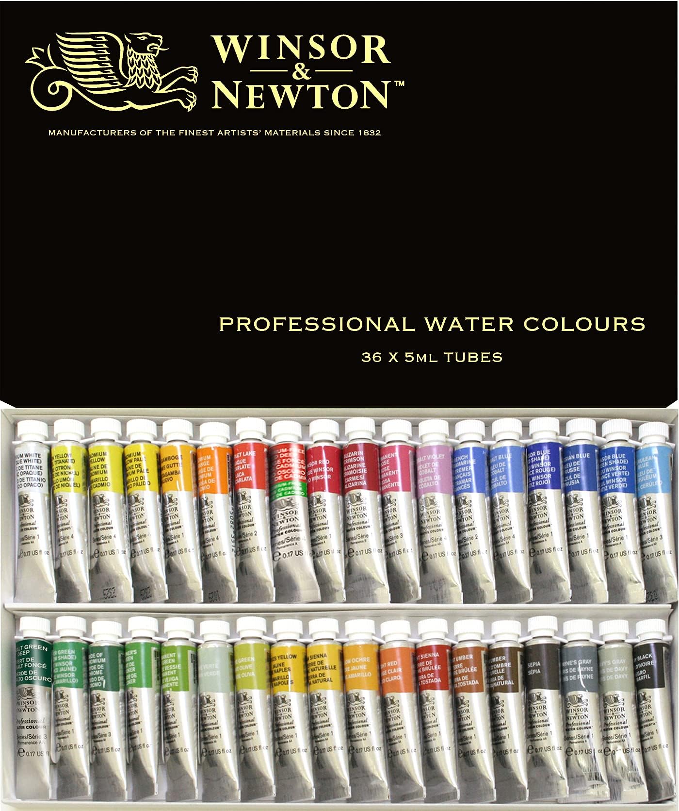 Amazon.com: Winsor & Newton Professional Watercolor Paint Set ...