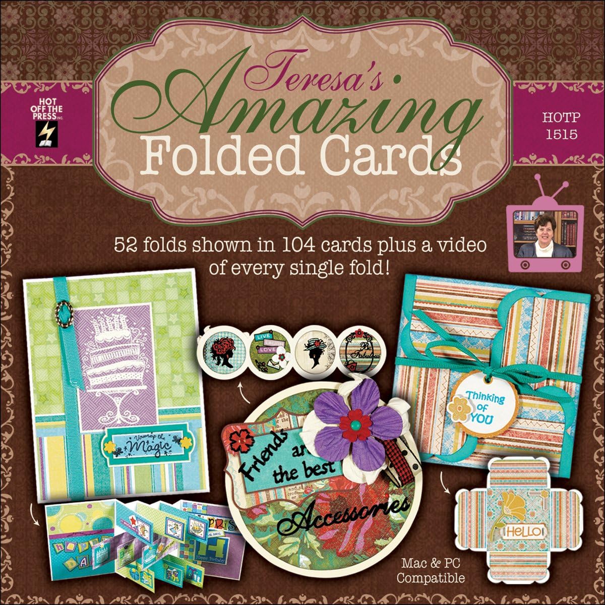 Amazon.com: Amazing Folded Cards CD - 100 Card Ideas : Office Products