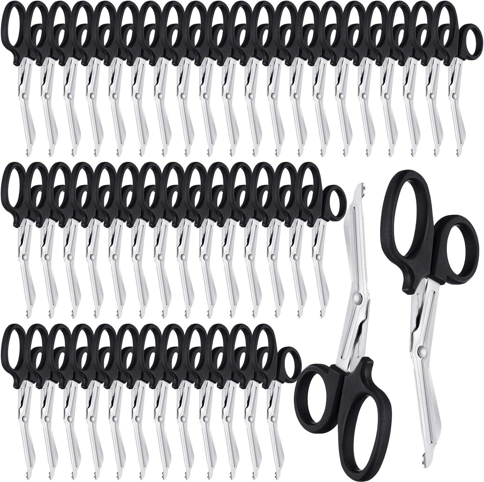 Amazon.com: 12/Pack Assorted Rainbow Colors Trauma Paramedic Shears ...