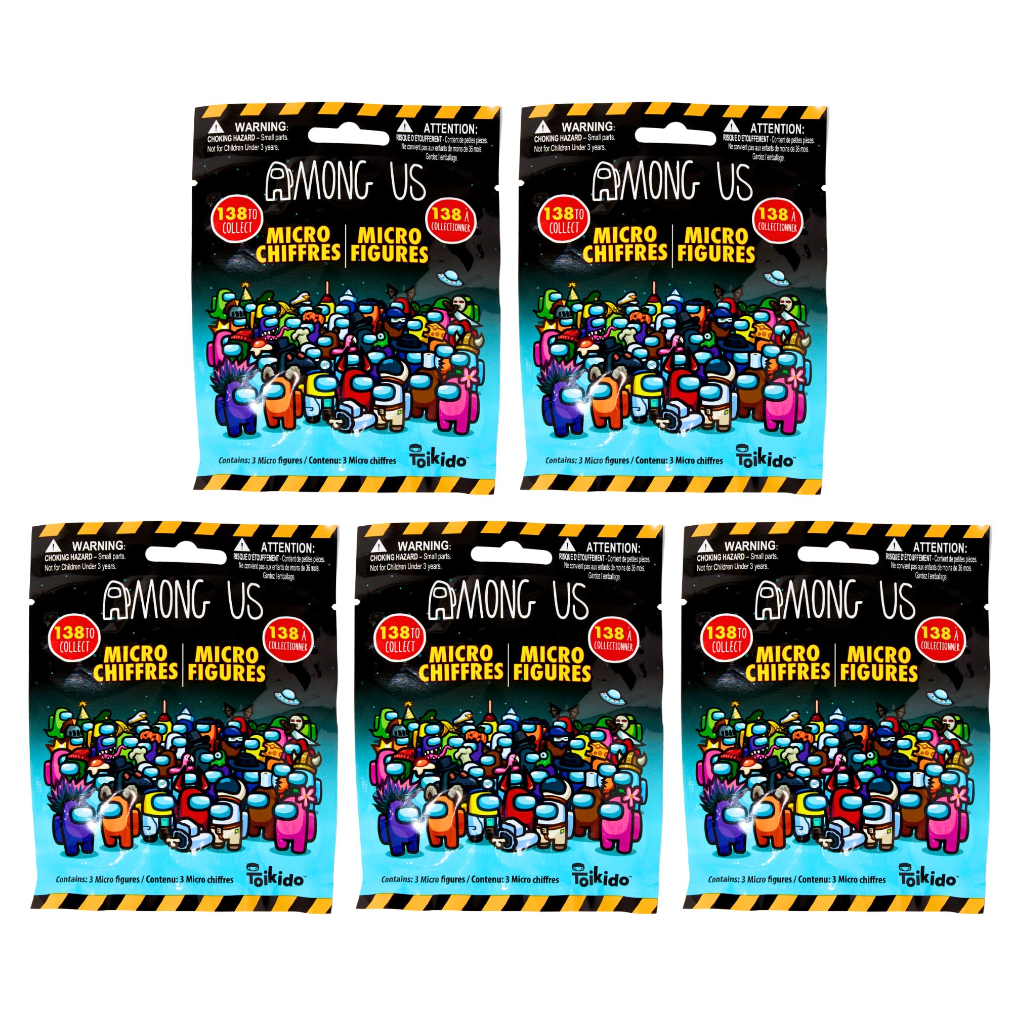 Amazon.com: Toptoys2u Bargain Bundles Among Us Micro Figures Series 1 ...