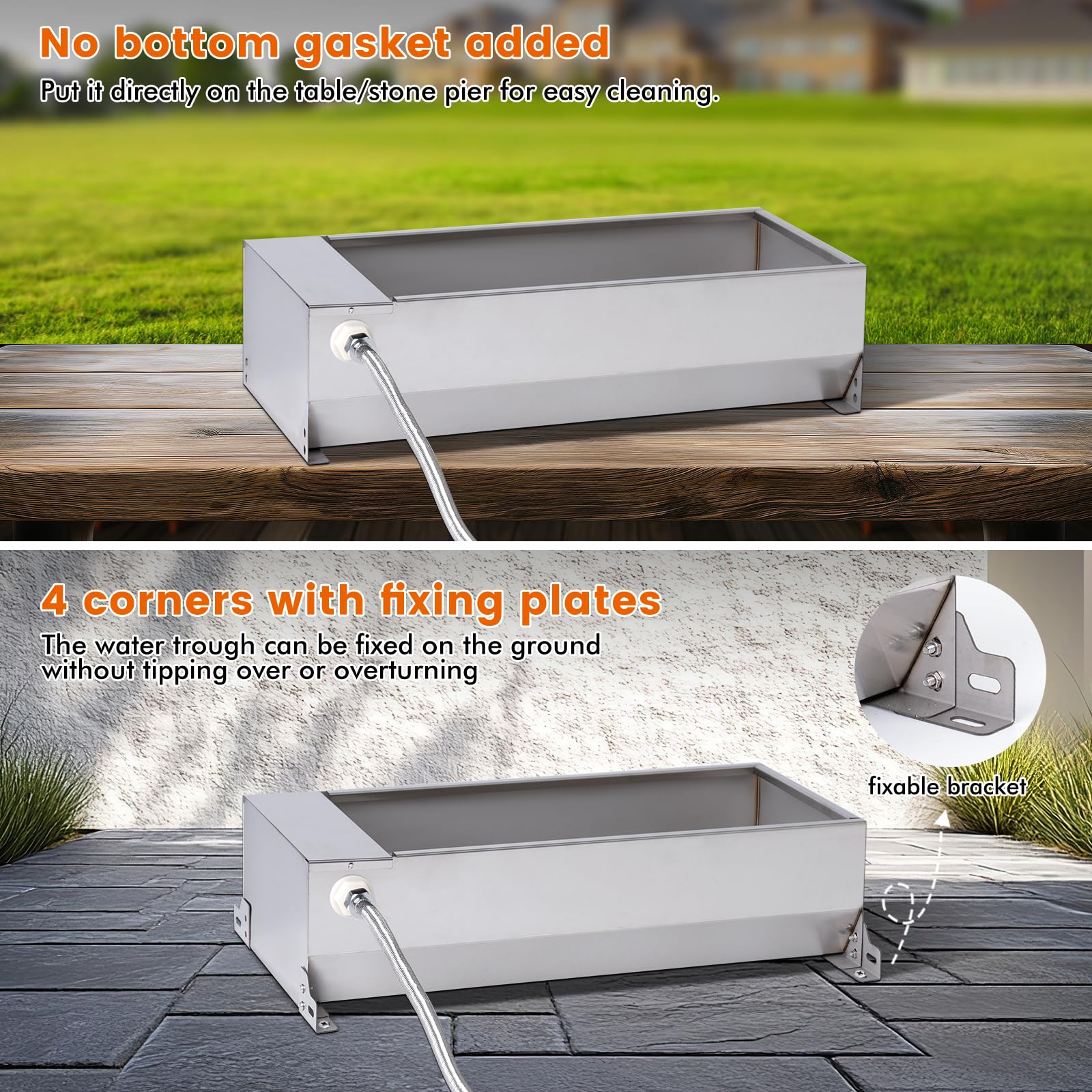 Copper For Water Trough Livestock Automatic Water Trough - 4L Plastic ...