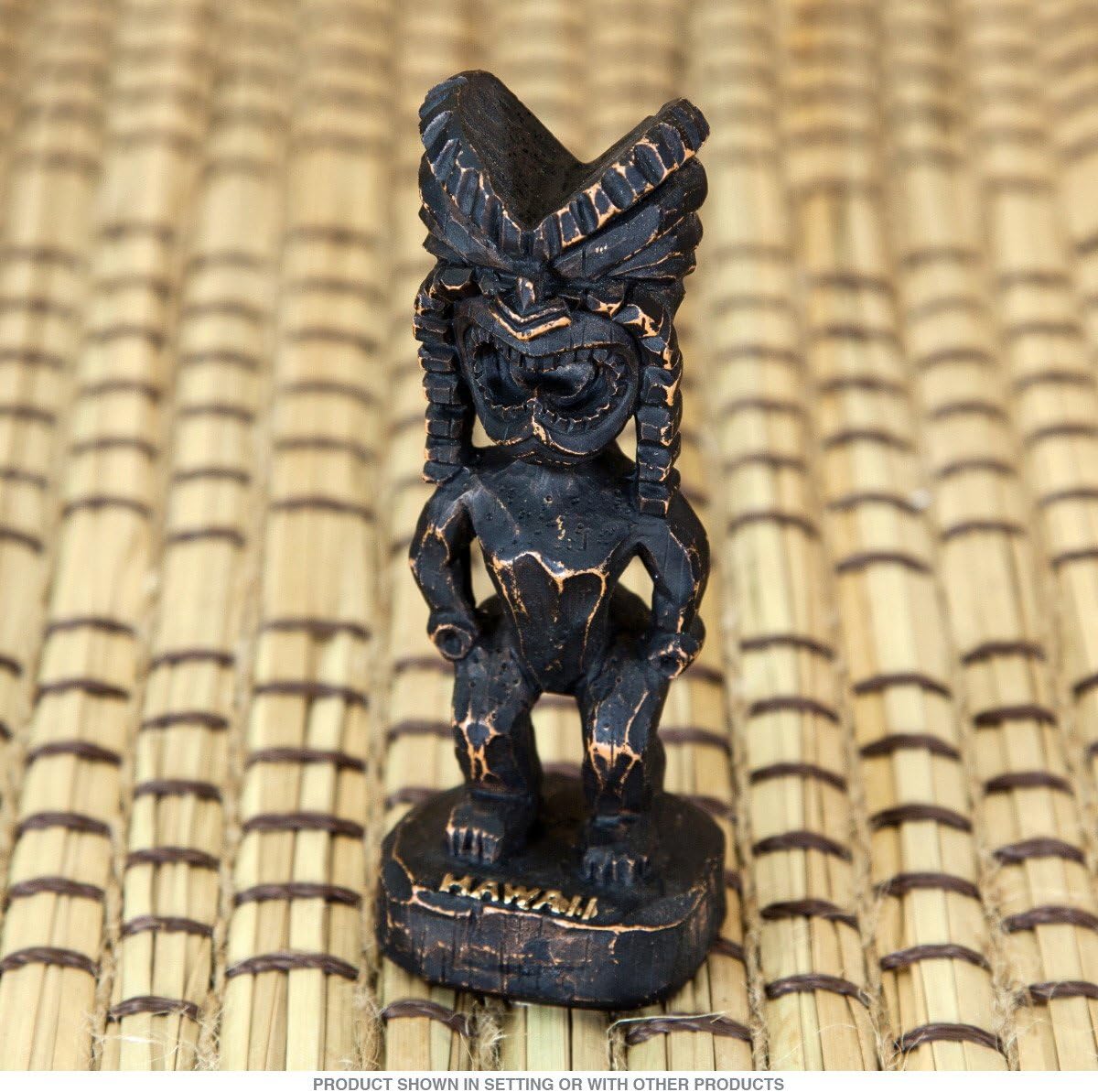 Amazon.com: Ku Hawaiian God 3" Tiki Figurine : Home & Kitchen