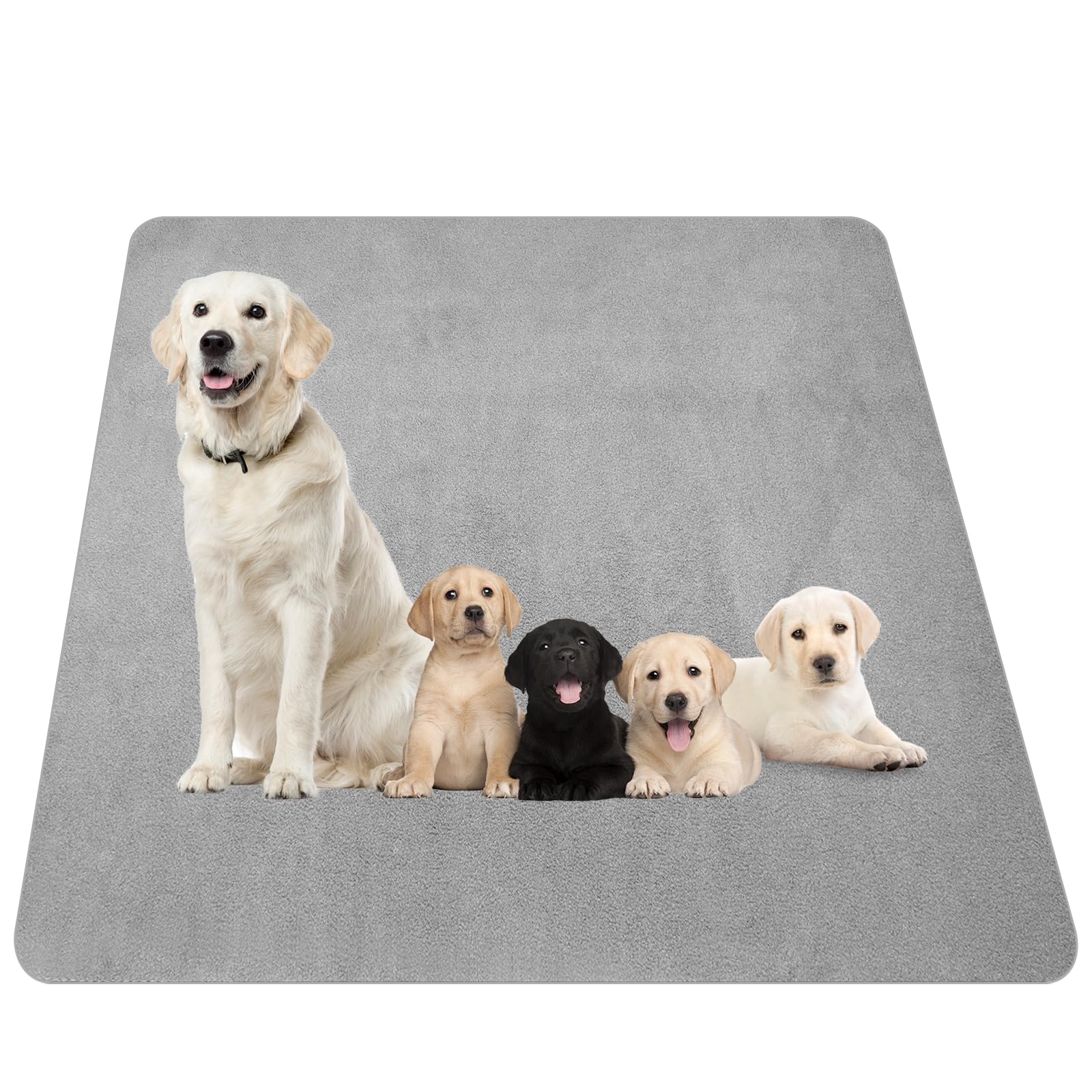 Amazon.com: Large Washable Dog Pee Pad for Floor, Reusable Pet Whelping ...
