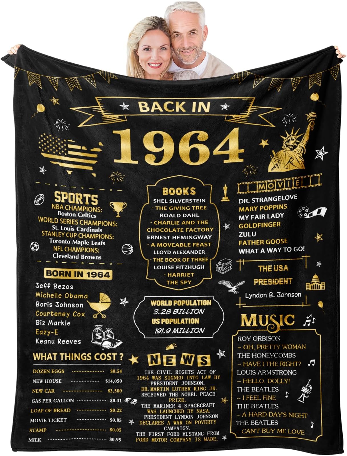 Amazon.com: 60th Birthday Gifts for Women Best 1964 Birthday ...