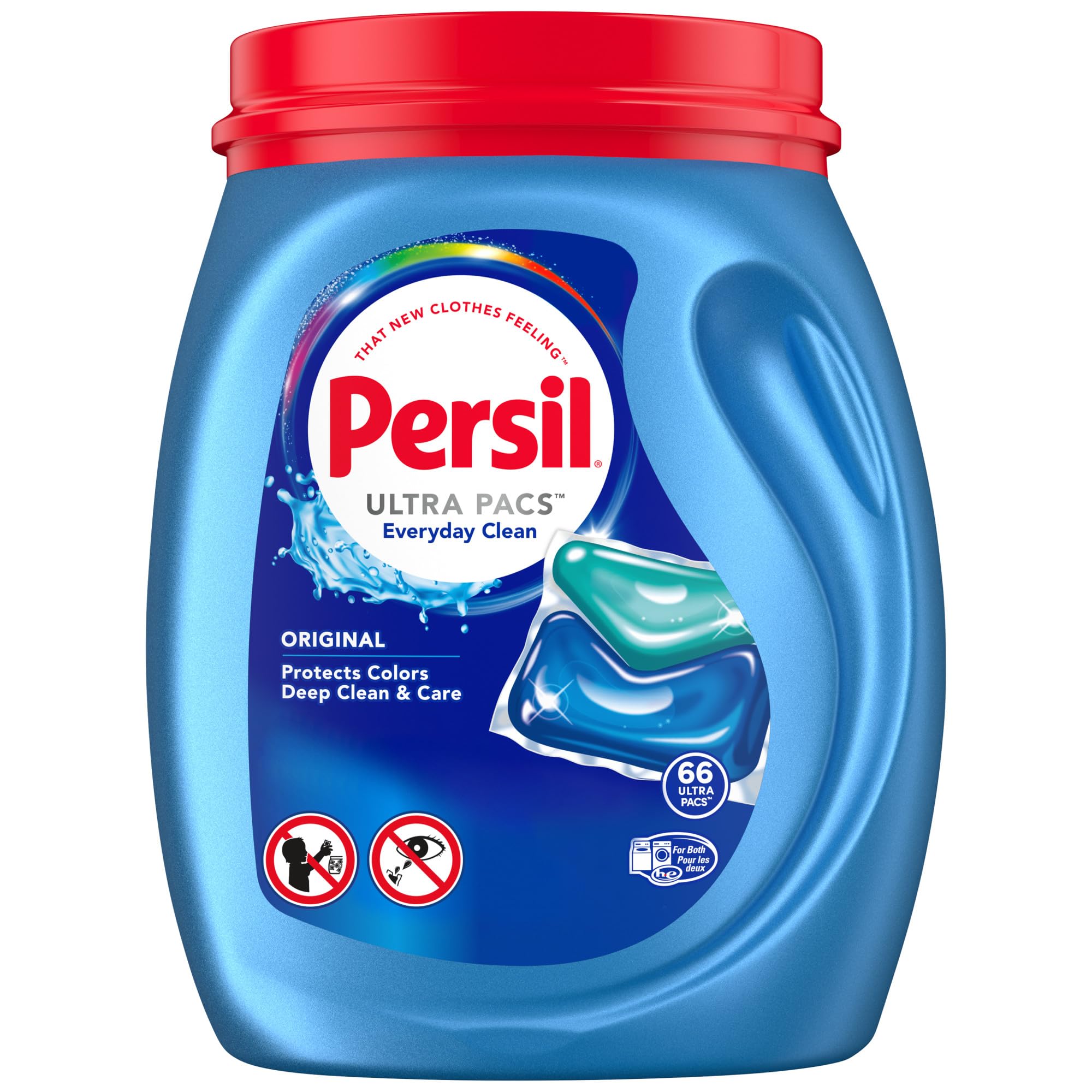 Amazon.com: Persil Ultra Pacs Original Everyday Clean Laundry Detergent ...
