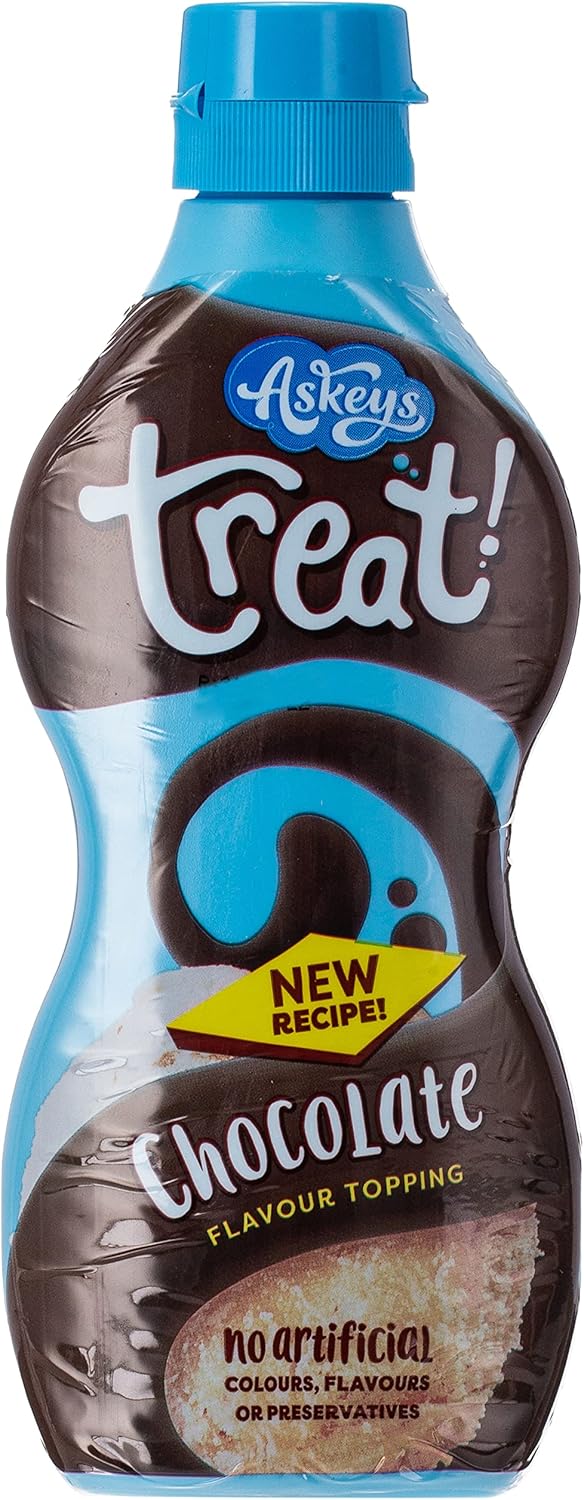 Askeys Treat Chocolate Flavour Topping, 325g : Amazon.co.uk: Grocery