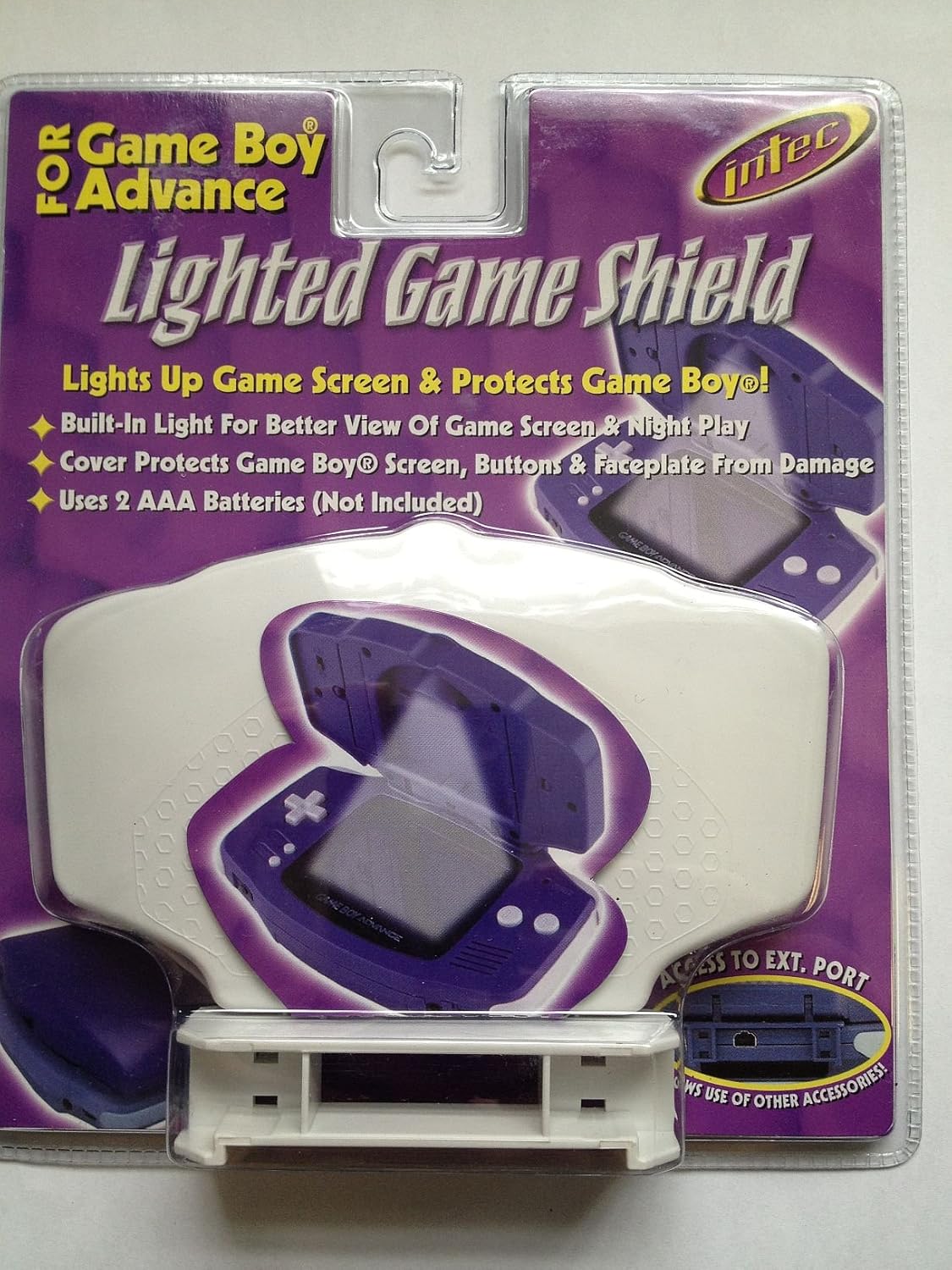 Amazon.com: Game Boy Advance Lighted Game Shield- White : Video Games