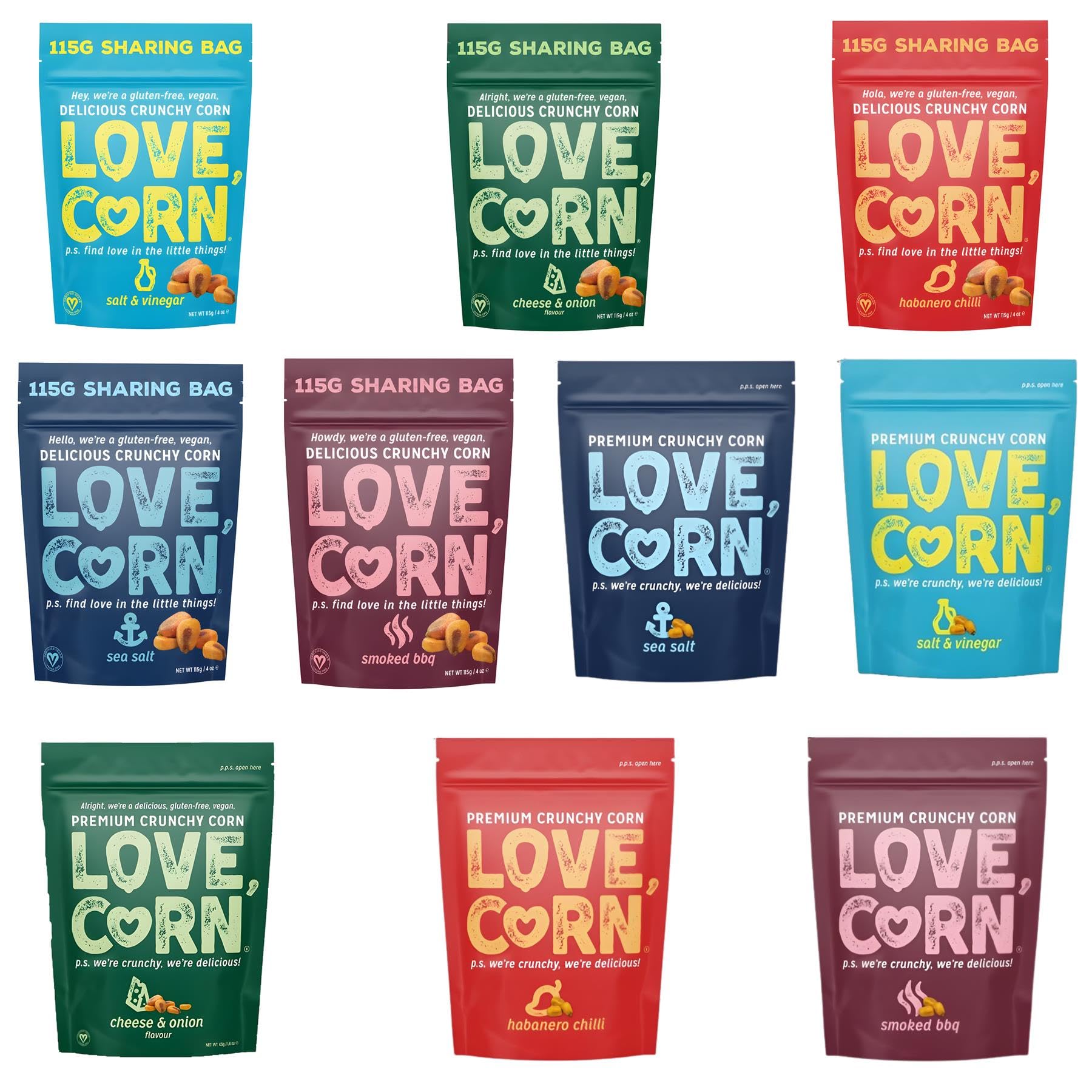 Love Corn Pick N Mix - Create Custom Corn Combo with 9+ Flavours ...