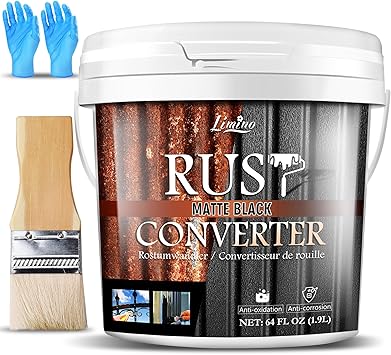 Amazon.com: Rust Converter for Metal - Black Metal Primer and Rust ...
