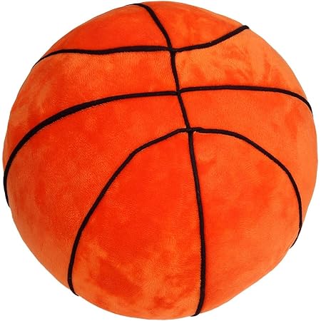 Amazon.com: 11 inch Simple Smiling Face Basketball Smiling Face Pillow ...