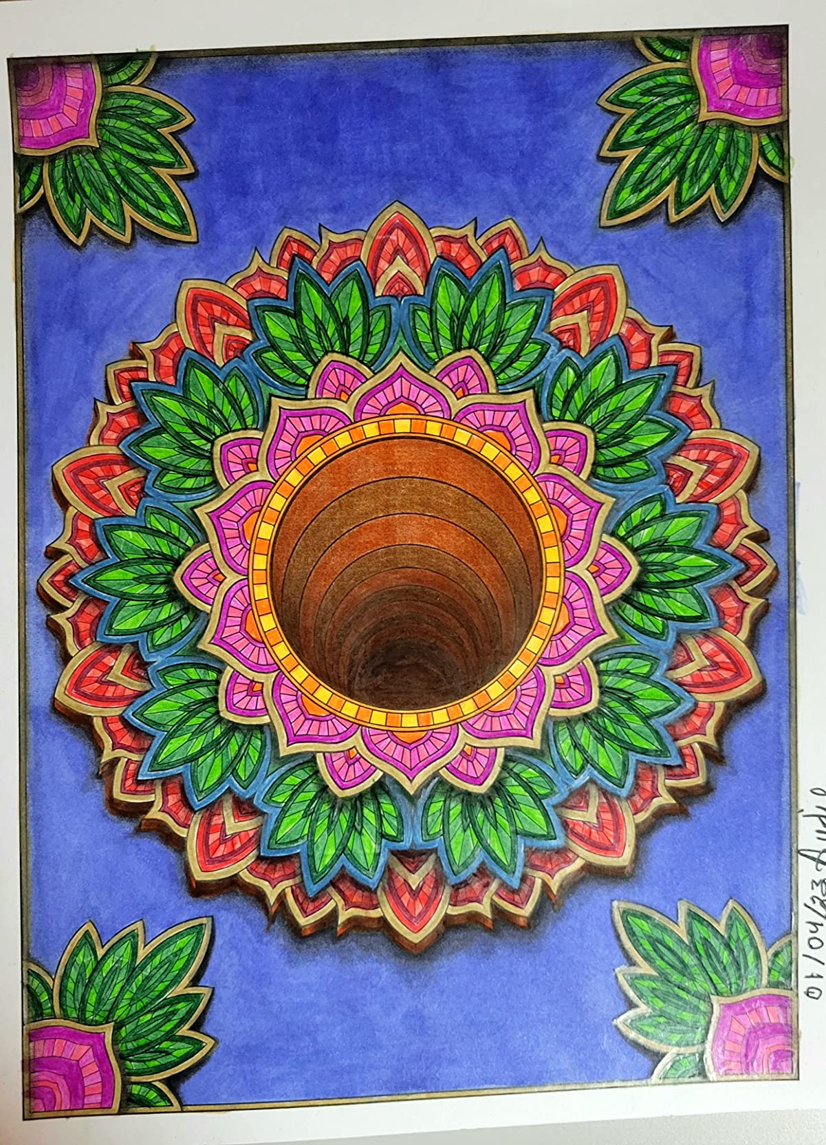 Amazon.com: Dimensions: A 3D-Inspired Coloring Book: 9780593187135 ...