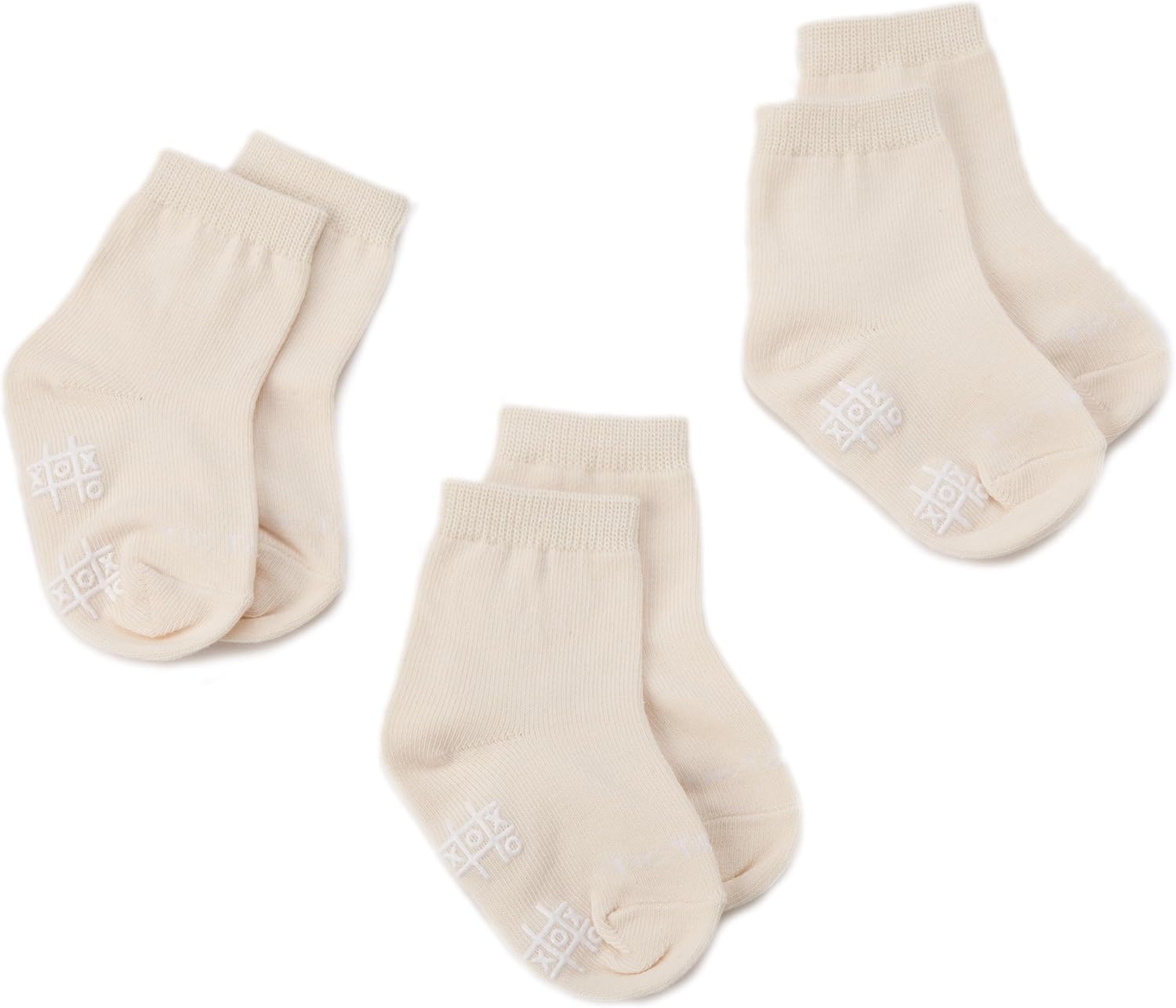 Amazon.com: Tic Tac Toe Unisex-baby Newborn Straight Up Ankle Non Slip ...