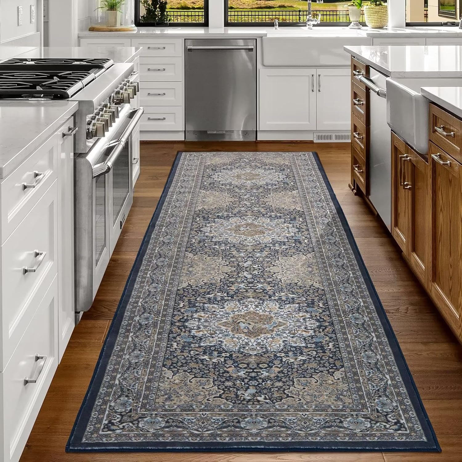 Amazon.com: nusoarug 2x7 Boho Runner Rug Machine Washable, Soft Non ...