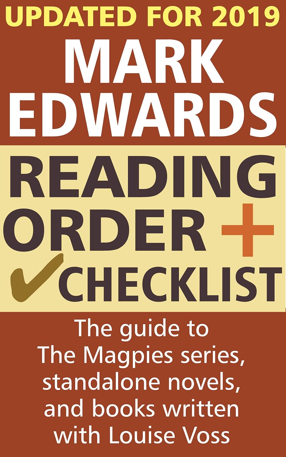 Mark Edwards Reading Order and Checklist: The guide to The Magpies ...