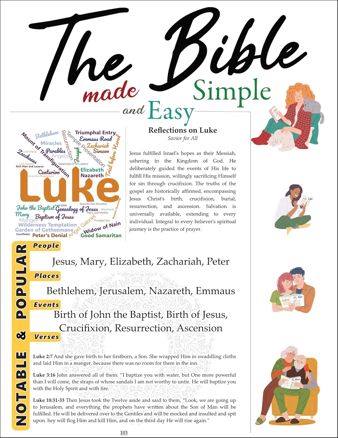 The Bible Made Simple and Easy: A Visual and Easy-to-Understand Guide ...